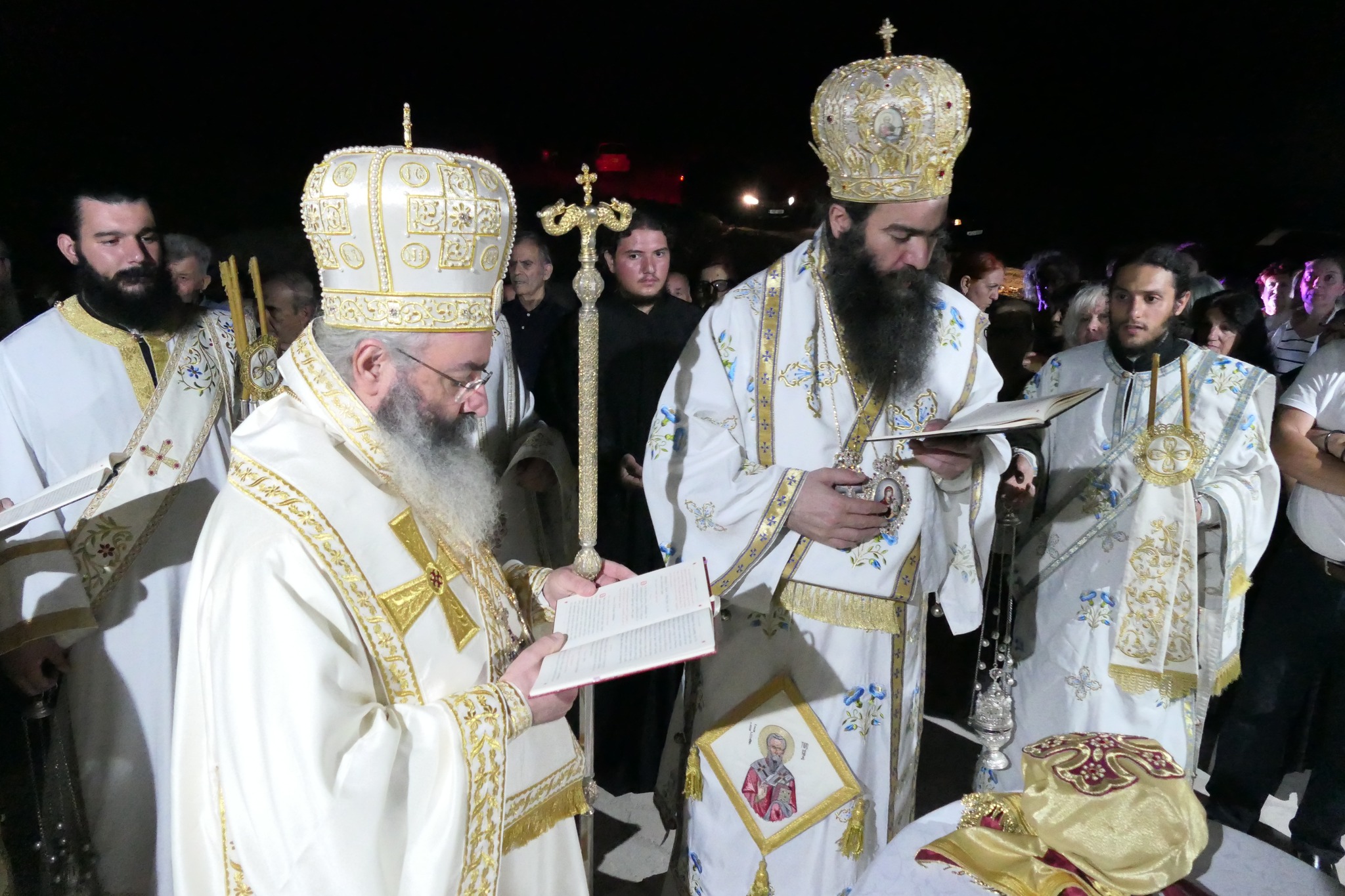 Εγκαίνια Ιερού Ναού του Αγίου Τυχικού Επισκόπου Νεαπόλεως - Ορθοδοξία ...