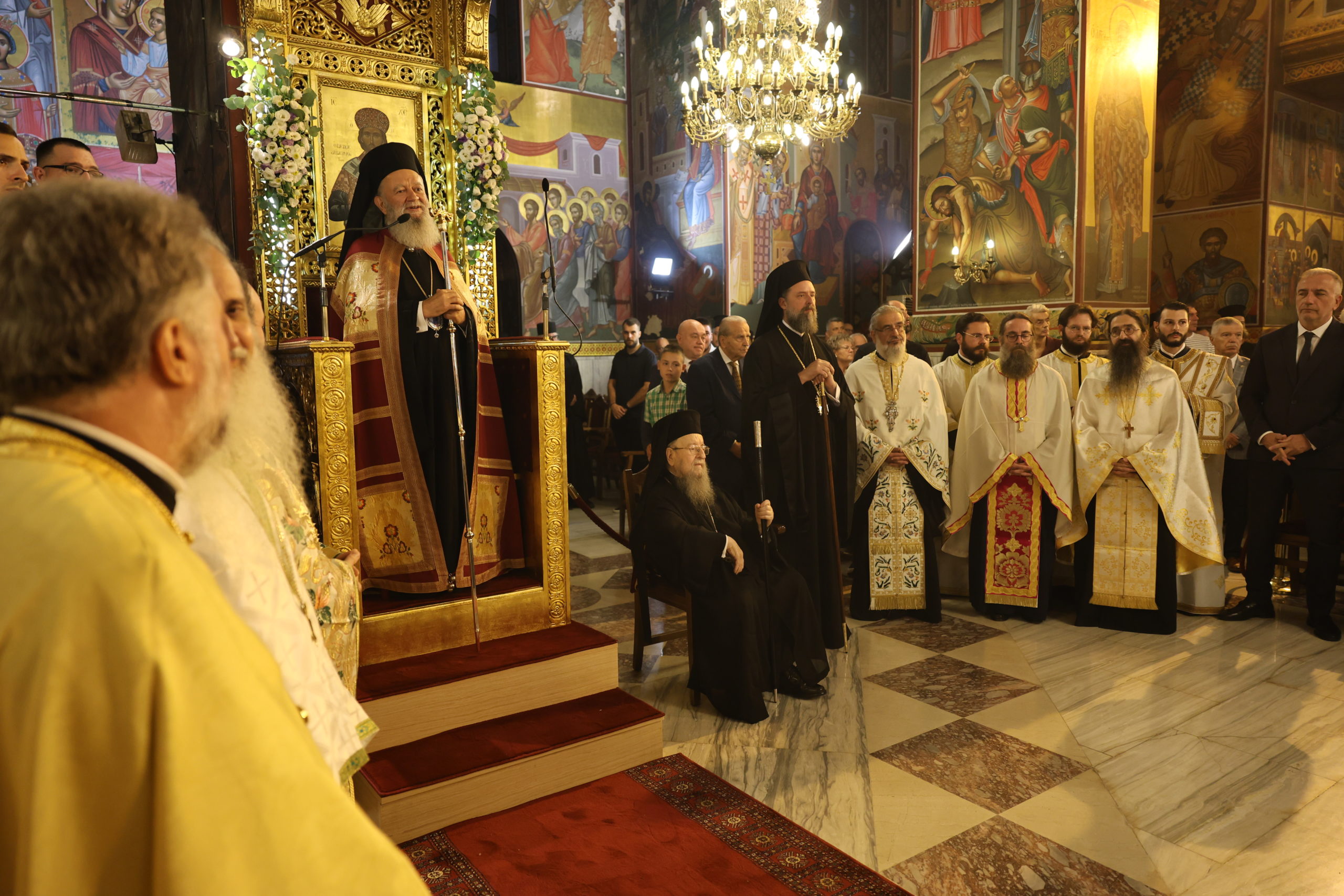 Πανηγυρικός Εσπερινός Οσίου Φιλοθέου και ονομαστήρια Μητροπολίτη ...