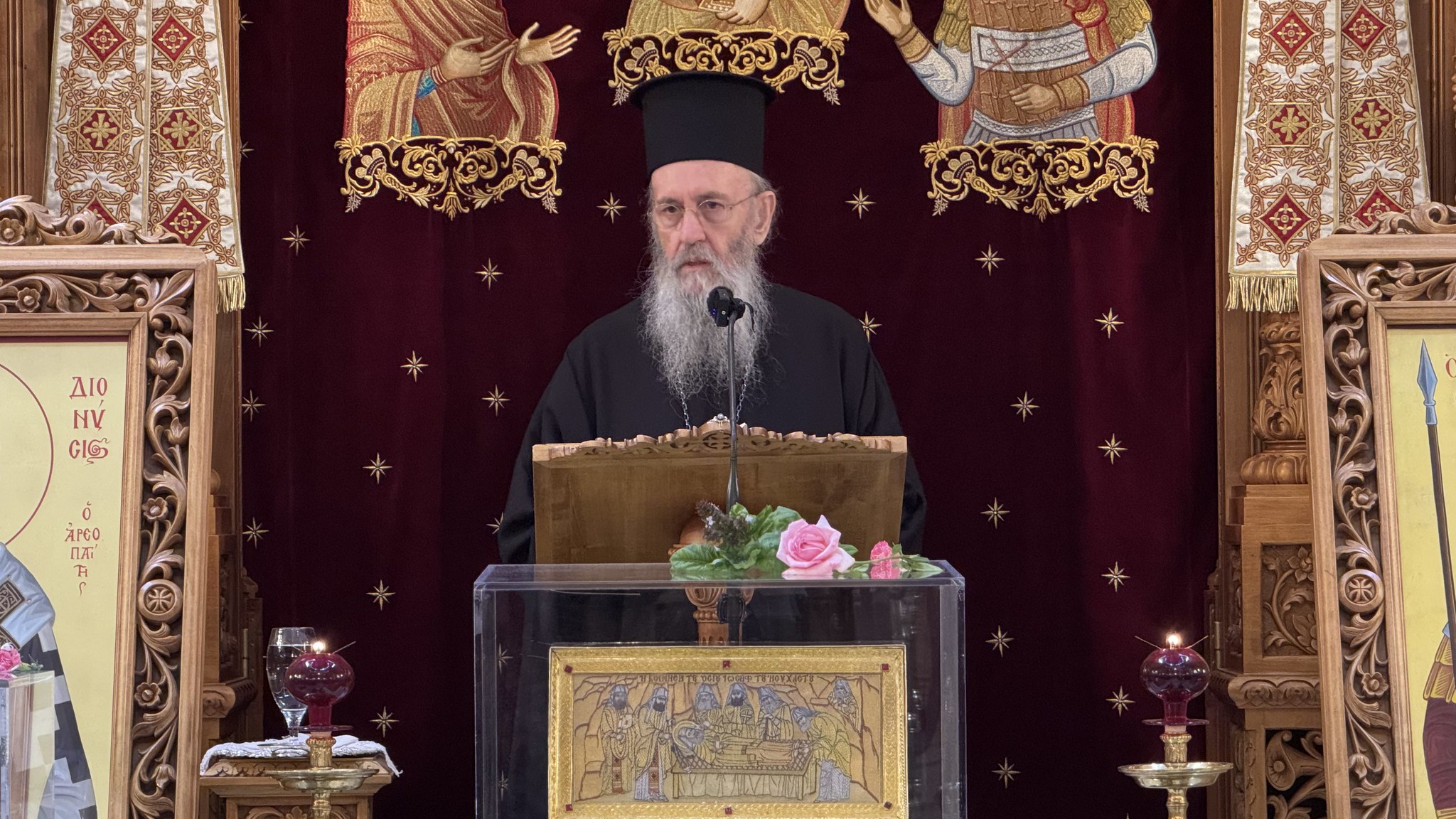 O Ναυπάκτου Ιερόθεος για τους Αγίους Διονύσιο τον Αρεοπαγίτη και Ιωσήφ ...
