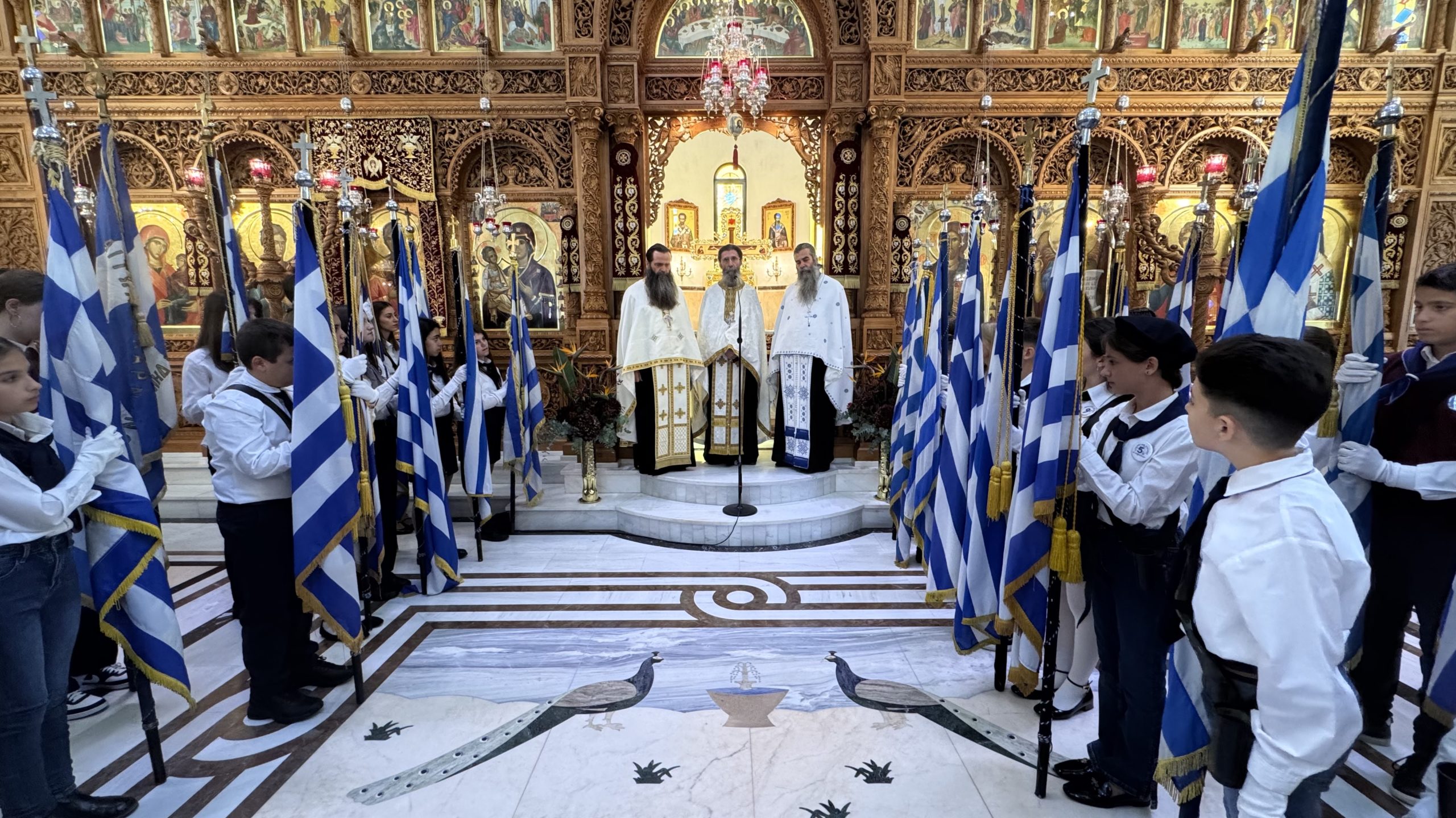 Δοξολογία για την Εθνική Επέτειο της 28ης Οκτωβρίου στον Ιερό Ναό Αγίου ...
