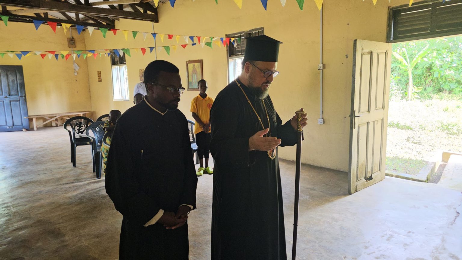 The silent bell has rung again in the village of Domeabra, Ghana ...