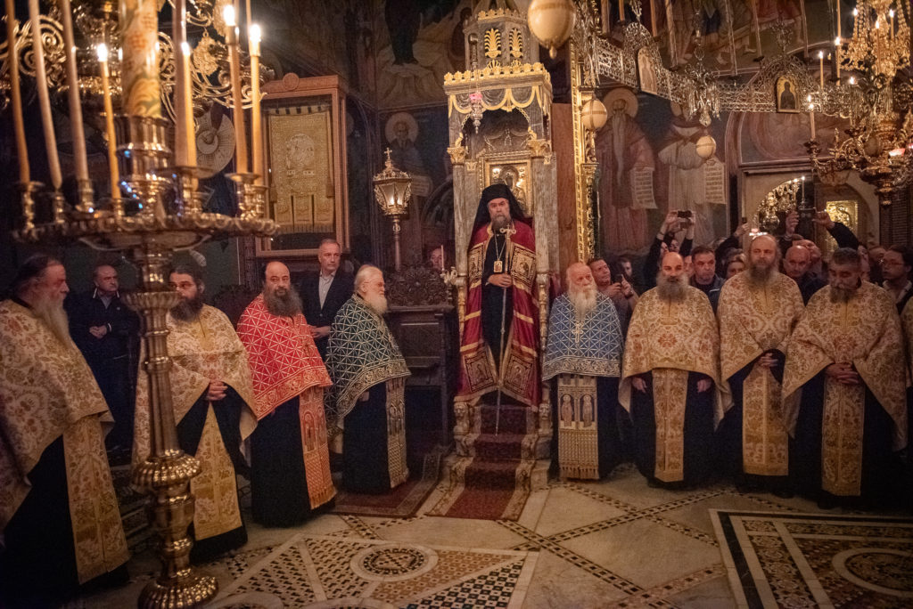 Πανήγυρη της Παναγίας της Οδηγήτριας στην Ιερά Μονή Ξενοφώντος ...