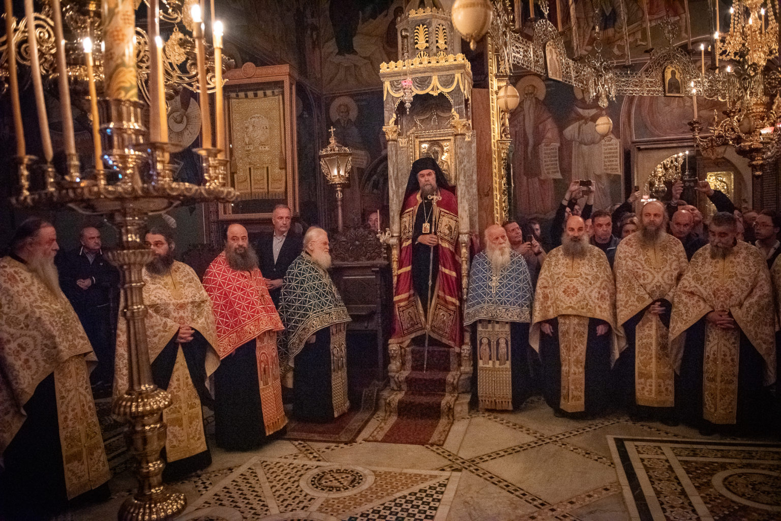 Πανήγυρη της Παναγίας της Οδηγήτριας στην Ιερά Μονή Ξενοφώντος ...