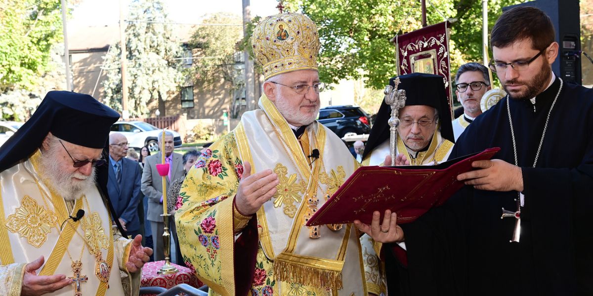 Archbishop Elpidophoros Celebrates Divine Liturgy of Consecration at ...