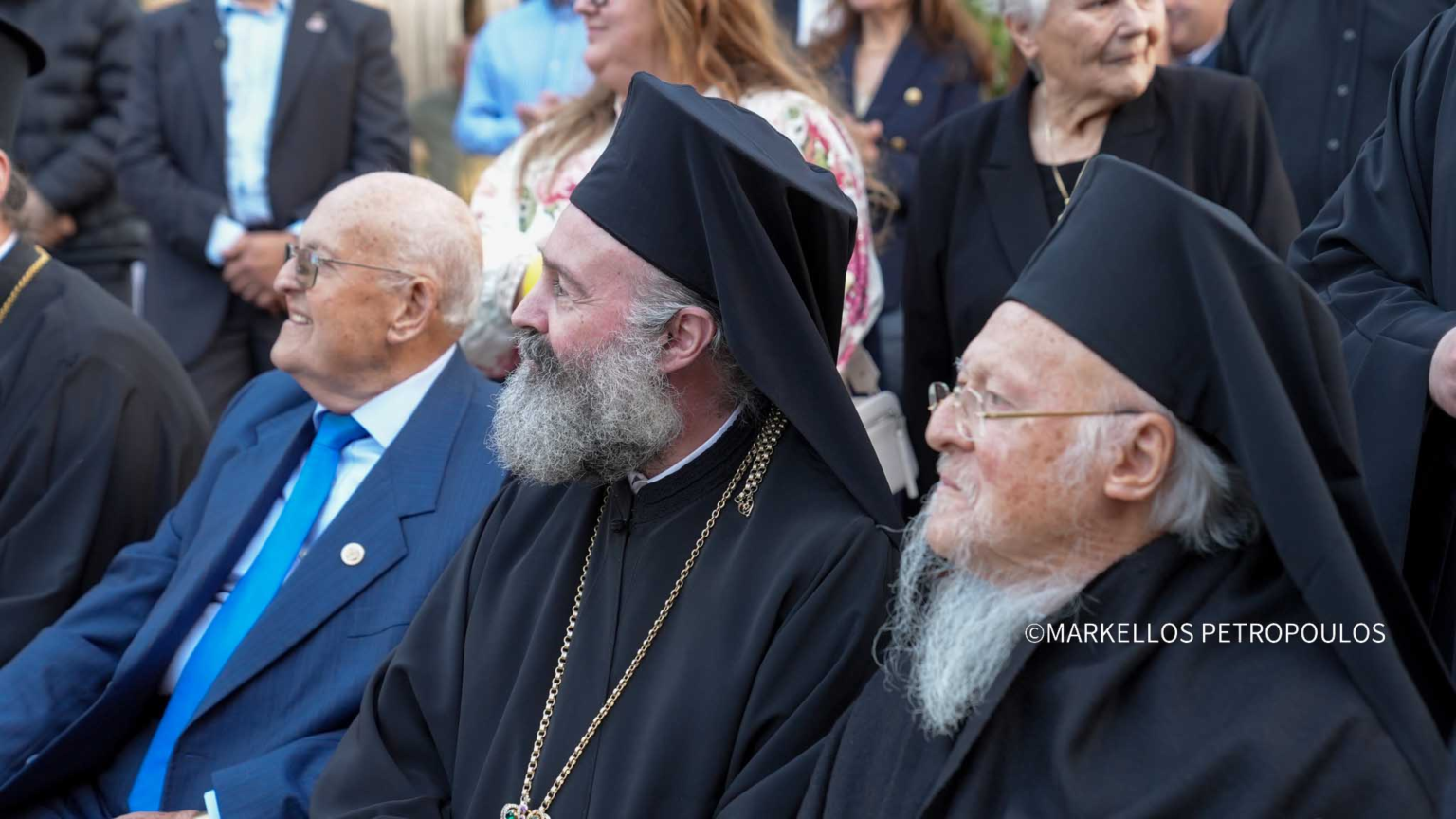 The Ecumenical Patriarch at the Parish-Community of Holy Archangels in ...