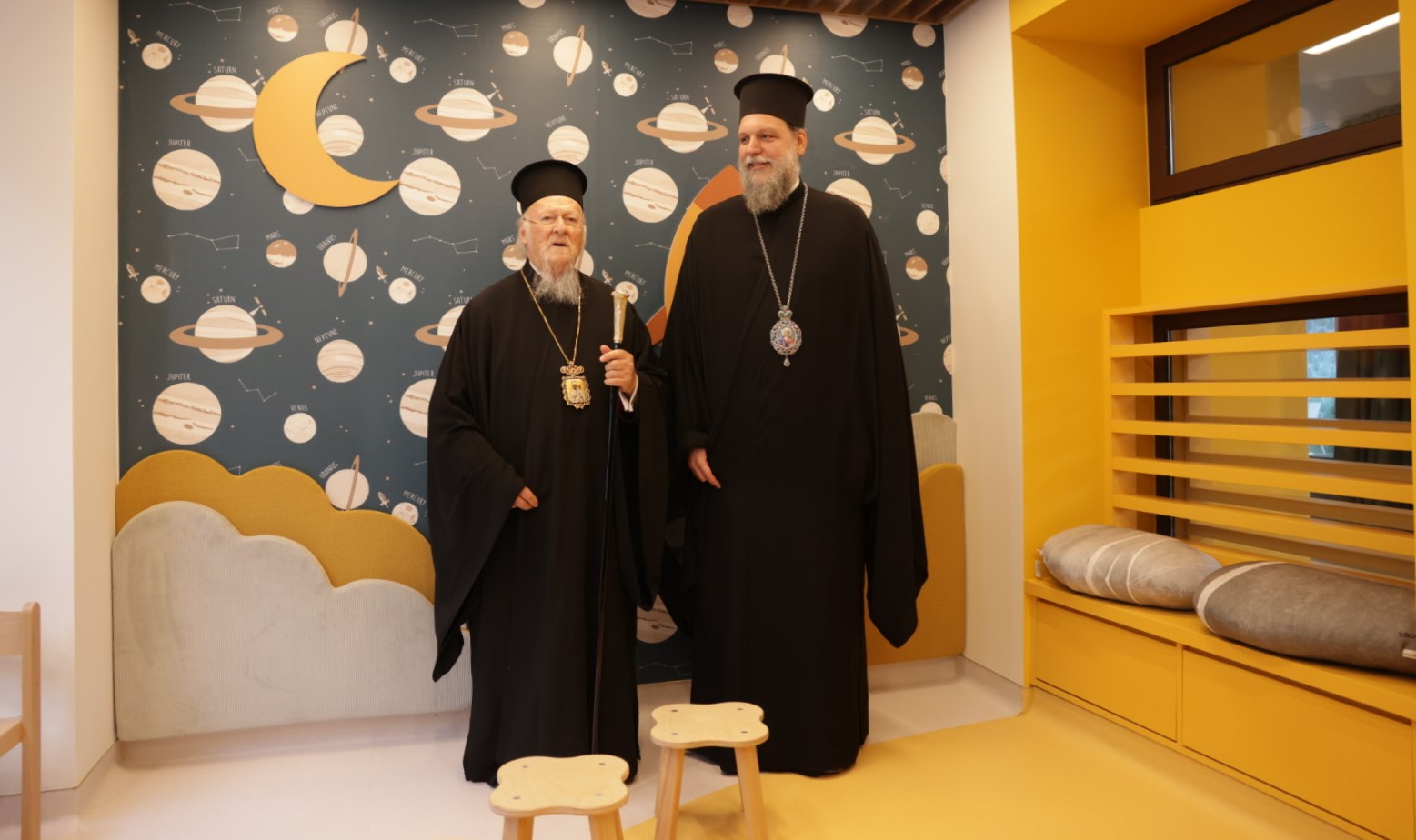 Επίσκεψη Οικουμενικού Πατριάρχου στο Ιωνικό Κέντρο της Ι.Μ. Νέας Ιωνίας ...