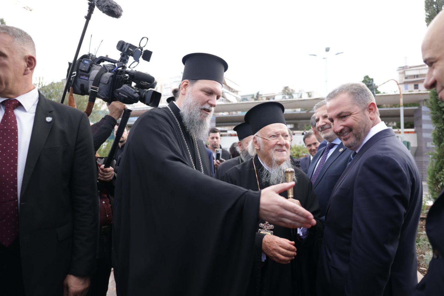 Επίσκεψη Οικουμενικού Πατριάρχου στο Ιωνικό Κέντρο της Ι.Μ. Νέας Ιωνίας ...