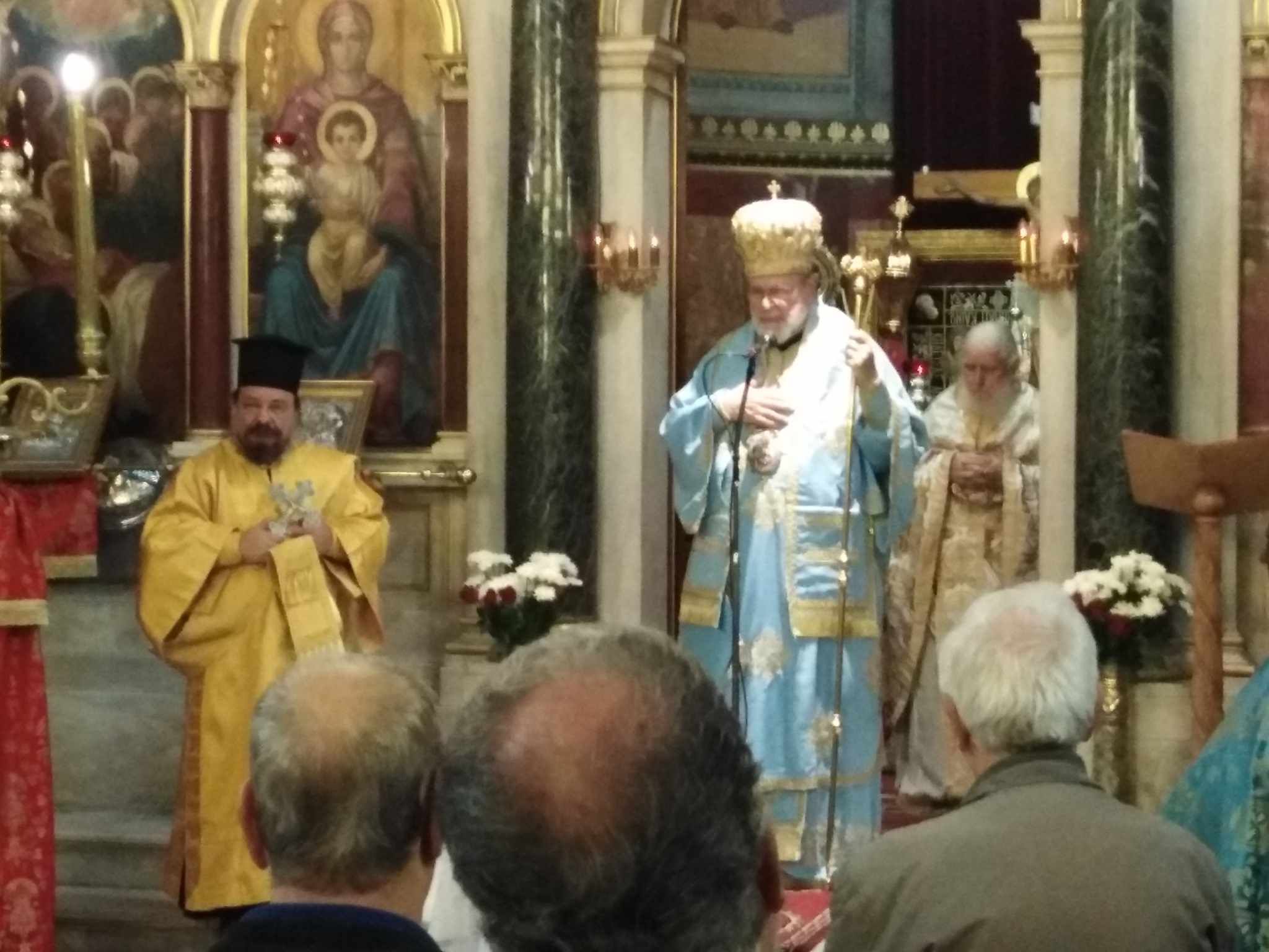 Ηθικός αίνος για τα Εισόδια της αειπαρθένου Μαρίας, στην Παναγία ...