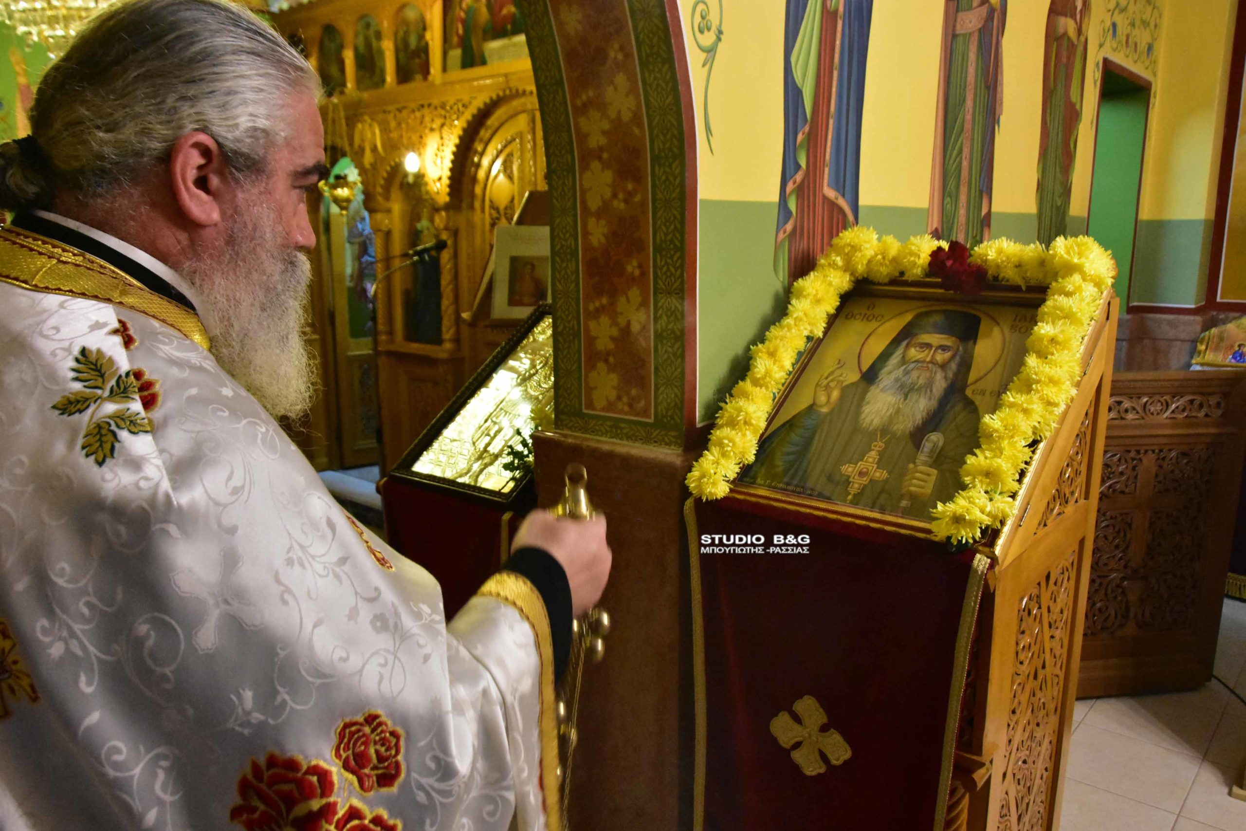 Εορταστικός εσπερινός για τον Άγιο Ιάκωβο Τσαλίκη στην Ευαγγελίστρια ...