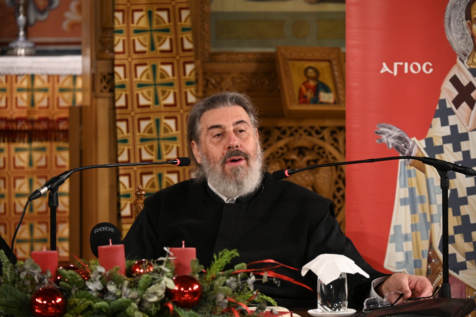 Ομιλία του Αρχιμανδρίτη π. Μάρκελλου Καμπάνη στα «Eόρτια 2024» του Ι.Ν ...