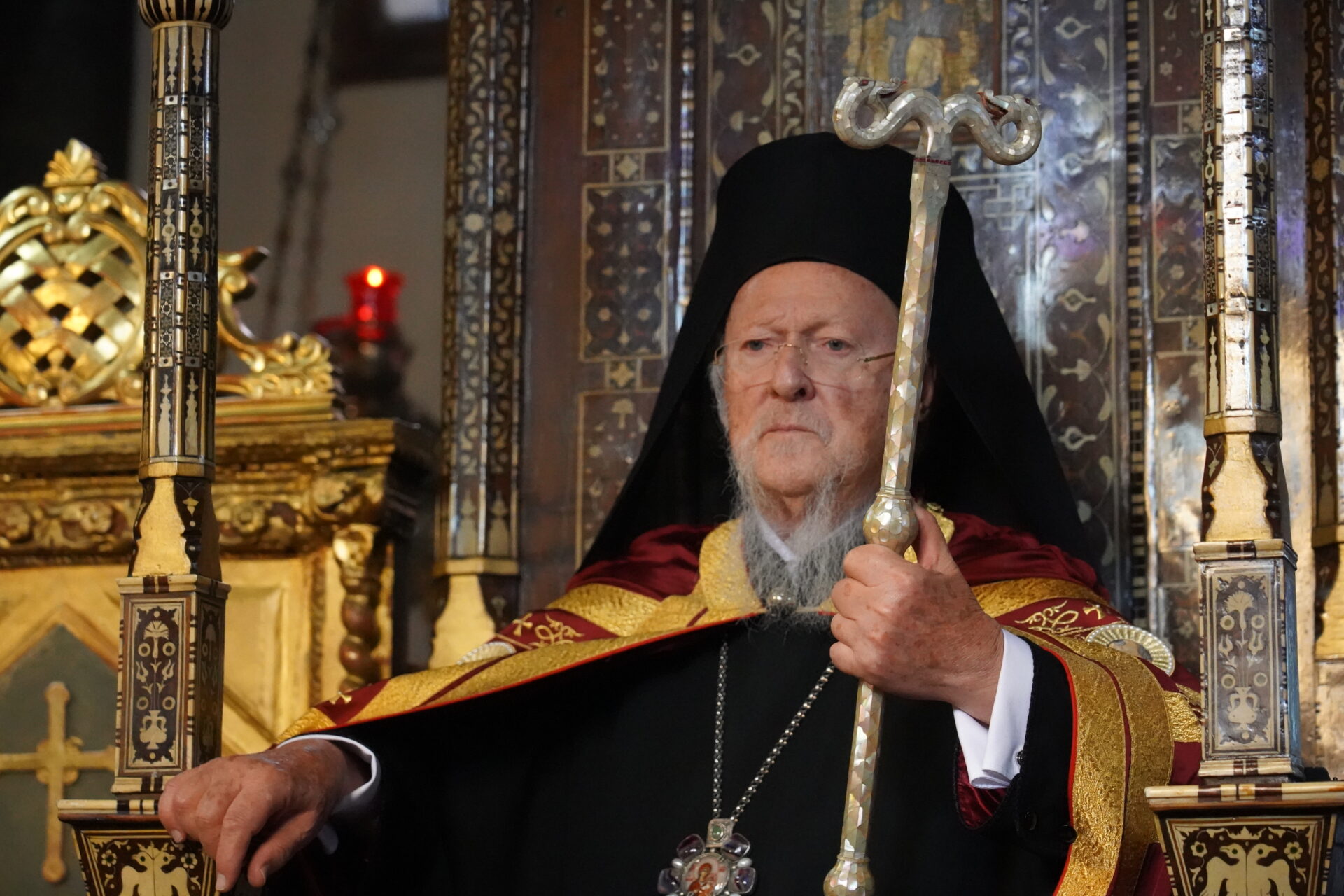 The Ecumenical Patriarch blessed the newly baptised grandson of Archon ...