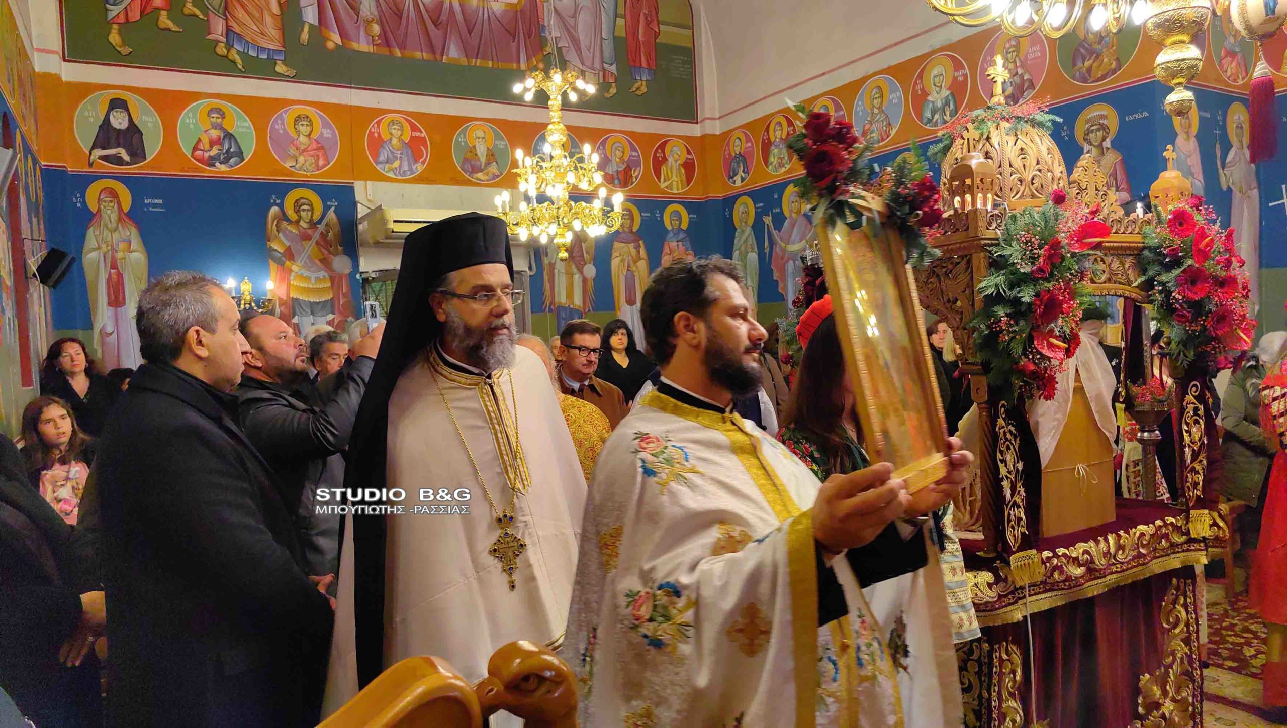 Εσπερινός Αγίου Νικολάου Άκοβας Αργολίδας - Ορθοδοξία News Agency