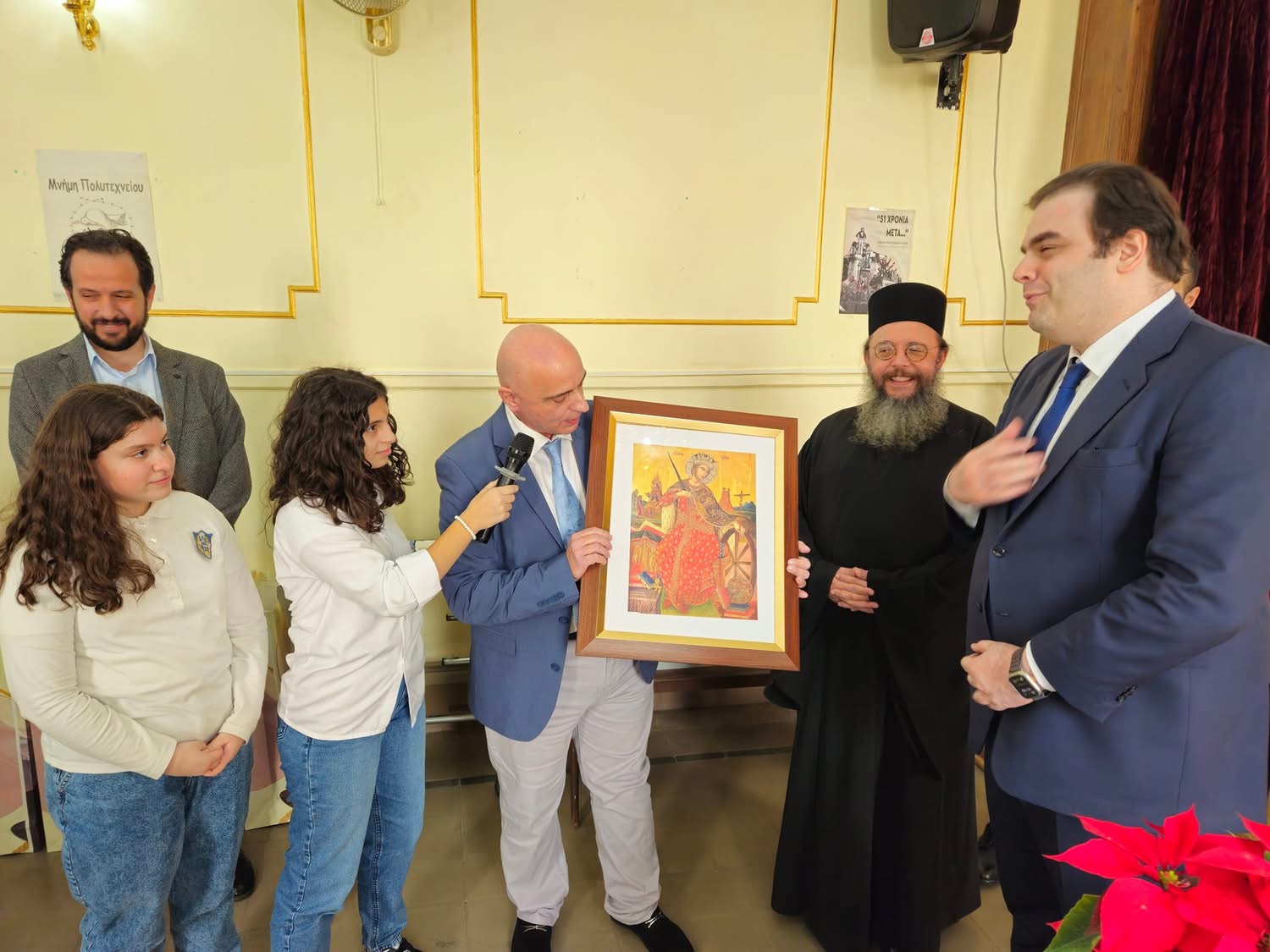 Επίσκεψη Κυριάκου Πιερρακάκη και Μητροπολίτη Φθιώτιδος στην Αμπέτειο ...