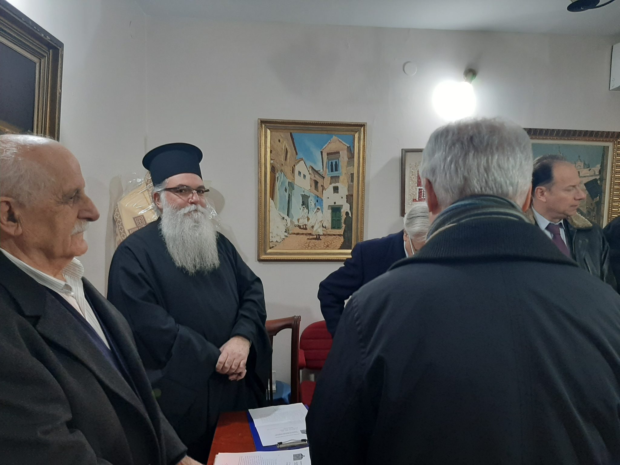 Αγιοβασιλόπιτα και Διοικητικό Συμβούλιο Ι.Ε.Θ.Π. - Ορθοδοξία News Agency
