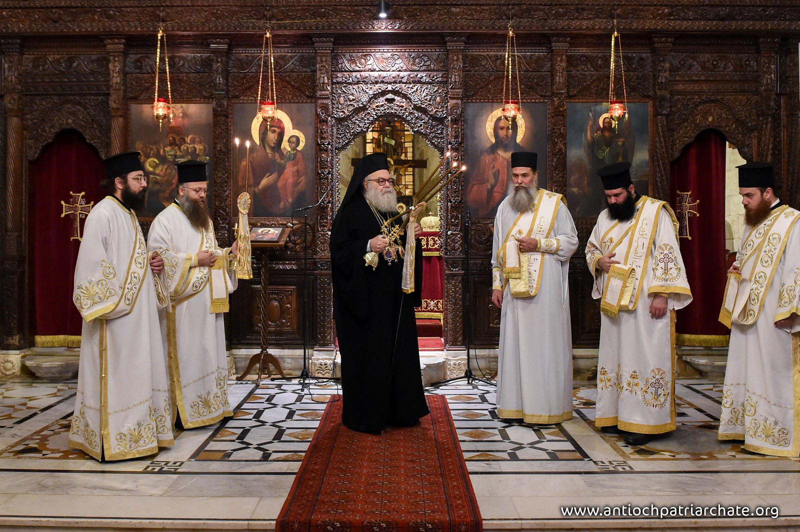 Divine Liturgy at Our Lady of Balamand Patriarchal Monastery ...