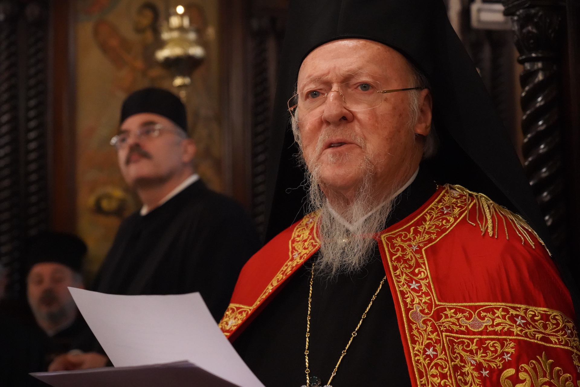 Ecumenical Patriarch Bartholomew: “Archbishop Anastasios himself became the unshakable rock of ...