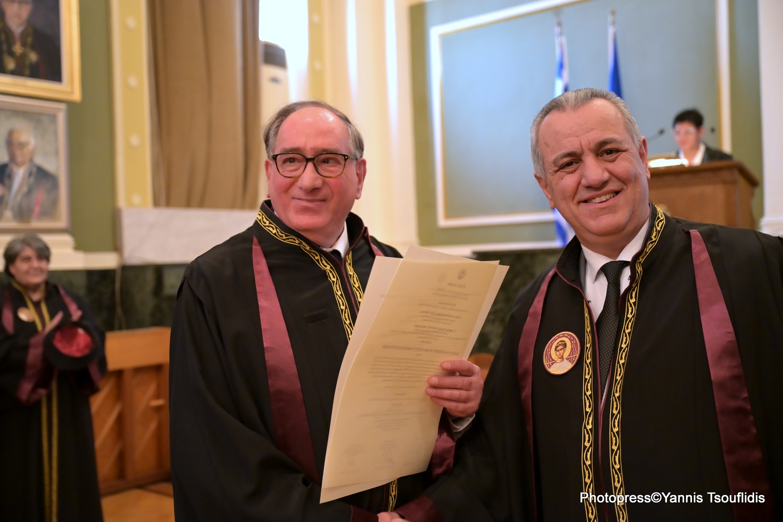 Επίτιμος Διδάκτορας του Τμήματος Κοινωνικής Θεολογίας και Χριστιανικού ...