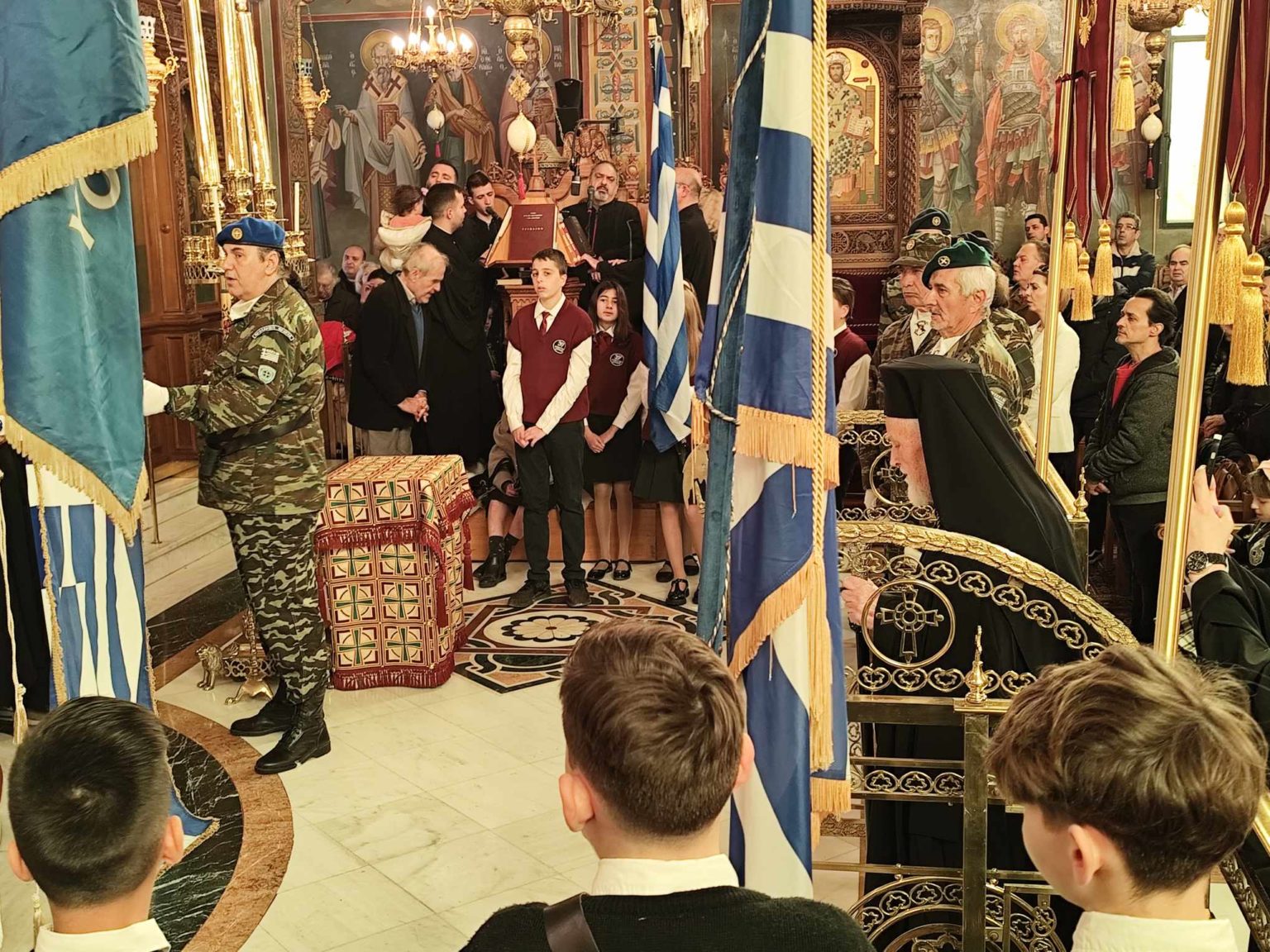 Από τον εορτασμό του Ευαγγελισμού της Θεοτόκου και της εθνικής ...