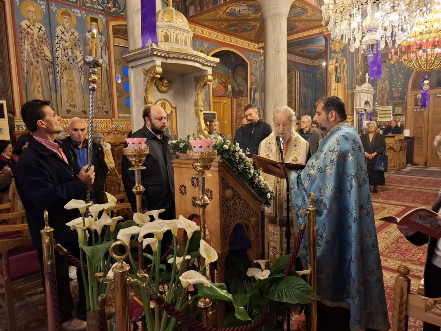 Δ' Χαιρετισμοί της Θεοτόκου στον Ιερά Μητρόπολη Καρυστίας και Σκύρου ...