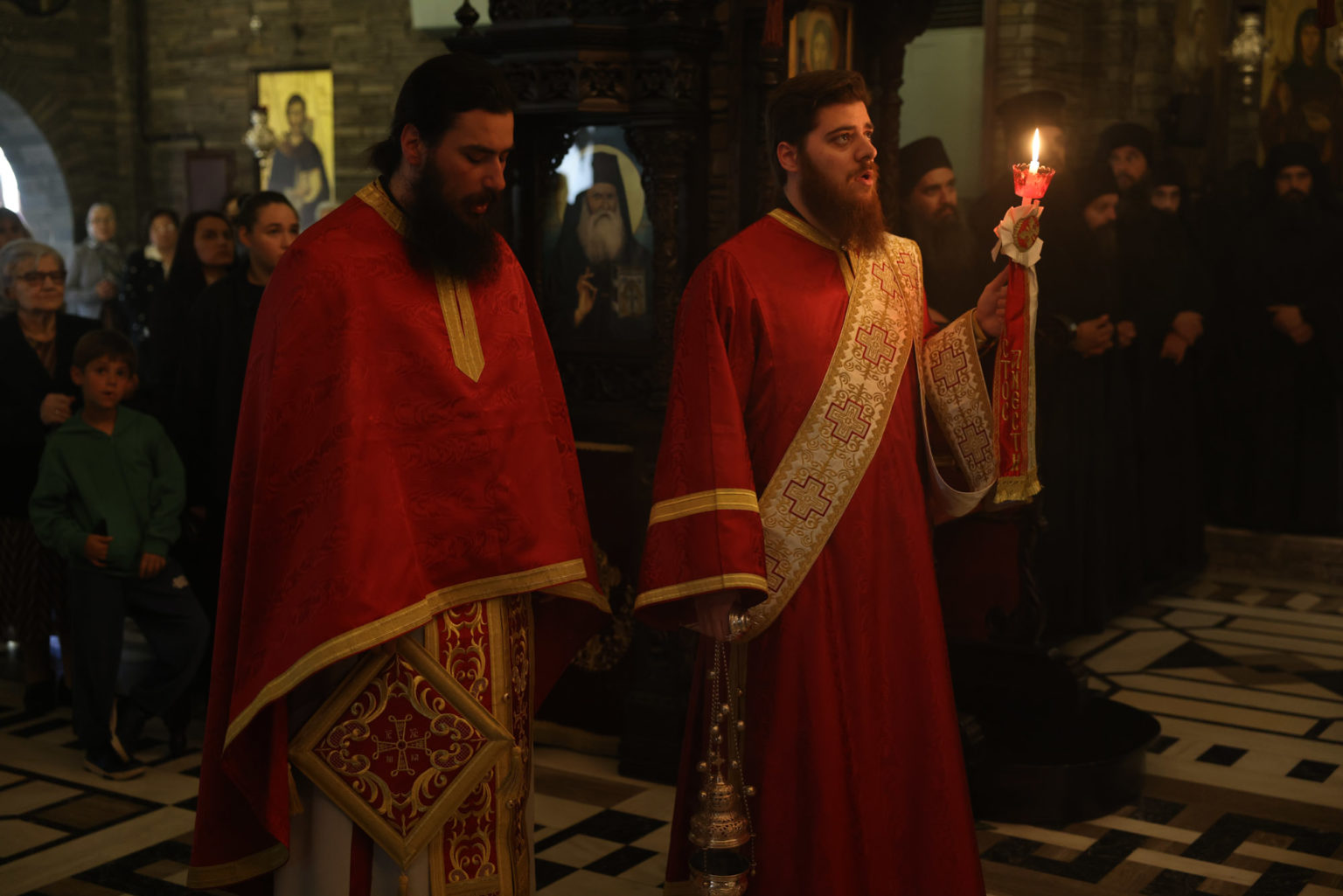 Κουρά μεγαλόσχημου μοναχού στην Ιερά Μονή Αγίων Αυγουστίνου Ιππώνος και ...