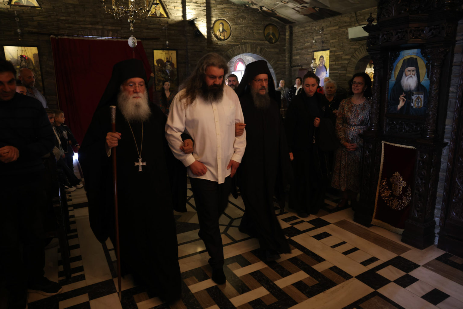 Κουρά μεγαλόσχημου μοναχού στην Ιερά Μονή Αγίων Αυγουστίνου Ιππώνος και ...