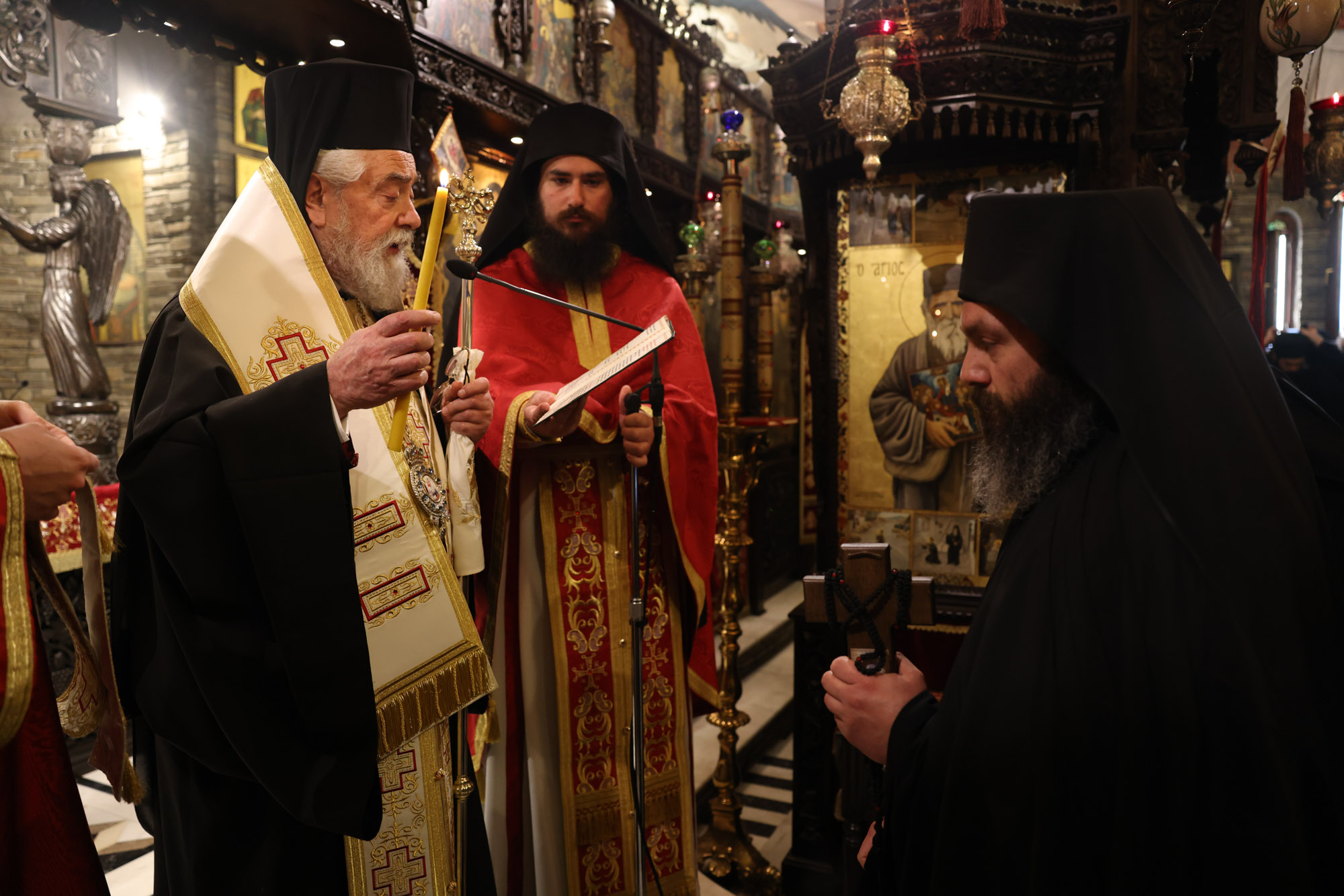 Κουρά μεγαλόσχημου μοναχού στην Ιερά Μονή Αγίων Αυγουστίνου Ιππώνος και ...