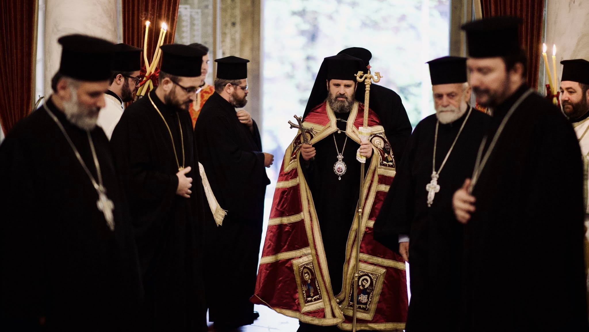 Παρουσία του Αρχιεπισκόπου Αλβανίας Ιωάννη ο Ακάθιστος Ύμνος ...