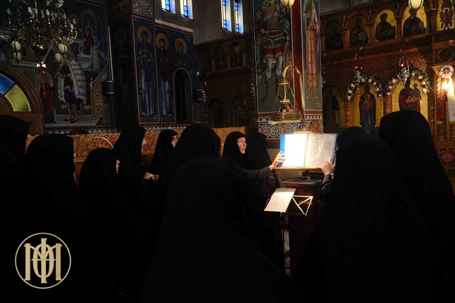 Ο Μητροπολίτης Θεσσαλονίκης στην Ιερά Μονή Κοιμήσεως της Θεοτόκου επί ...