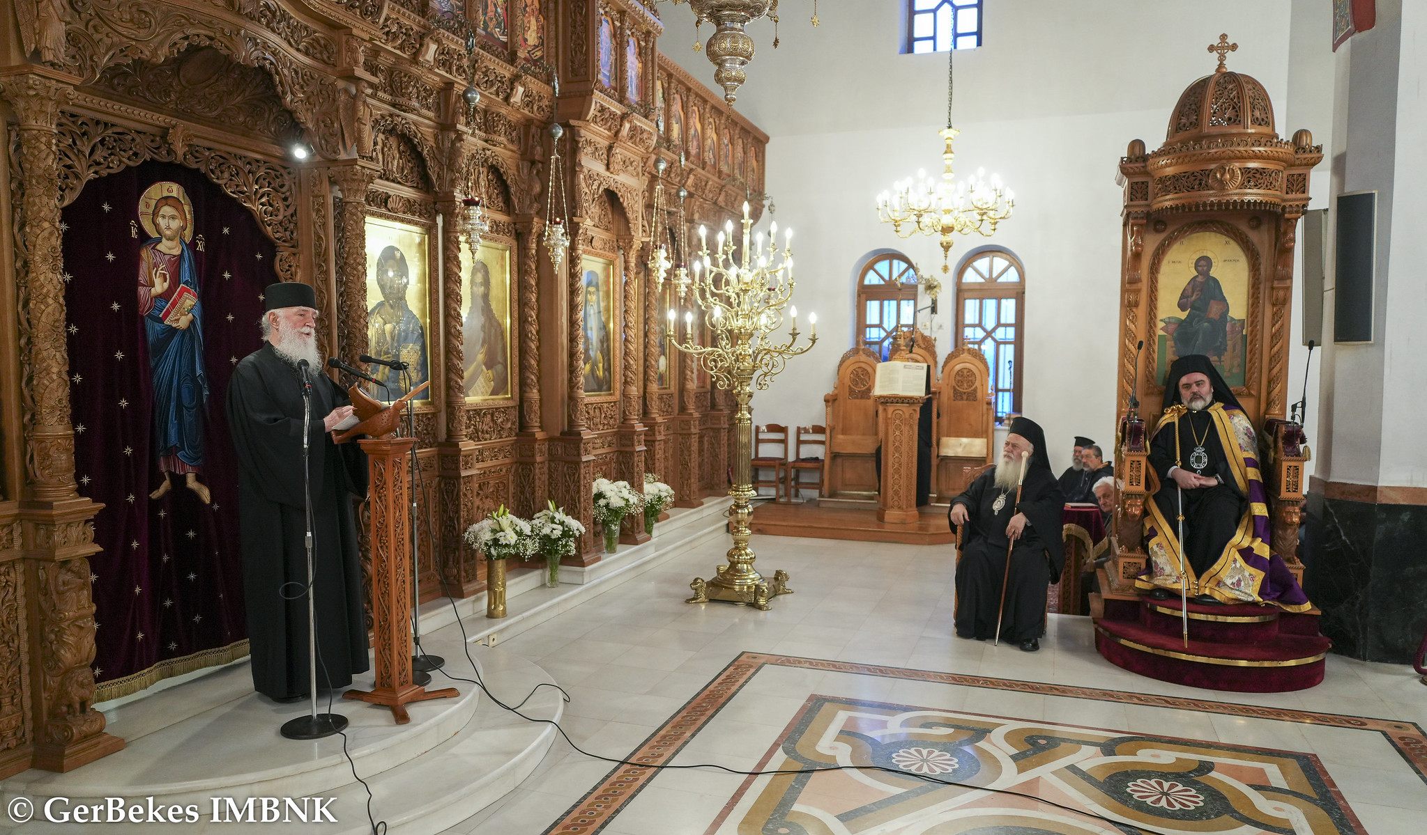Δισαρχιερατικός Εσπερινός και τελευταία ομιλία της Μεγάλης ...