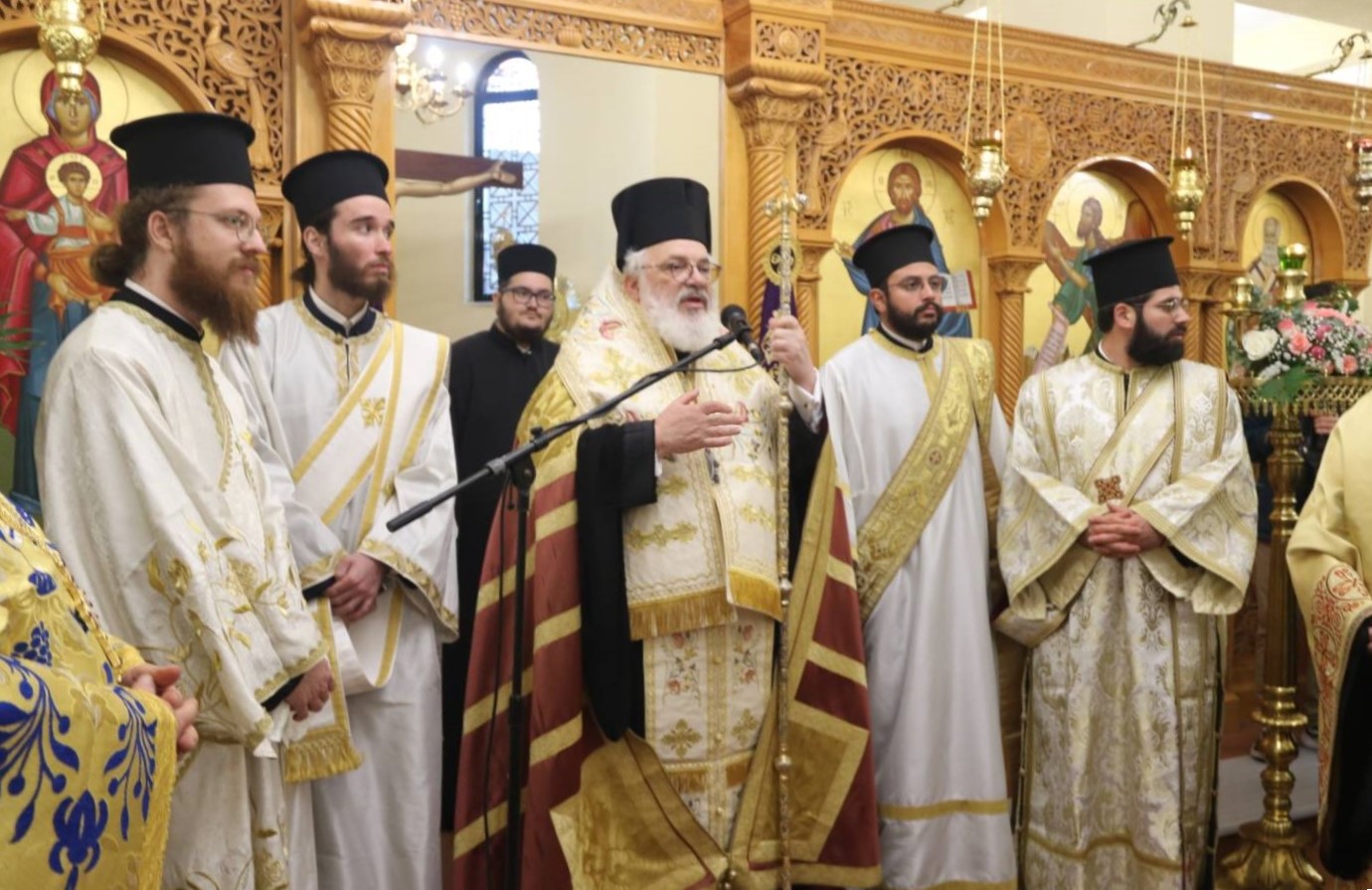 Θυρανοίξια Ναού αφιερωμένου στον Ιερομάρτυρα Πατριάρχη Κύριλλο ΣΤ' στην ...
