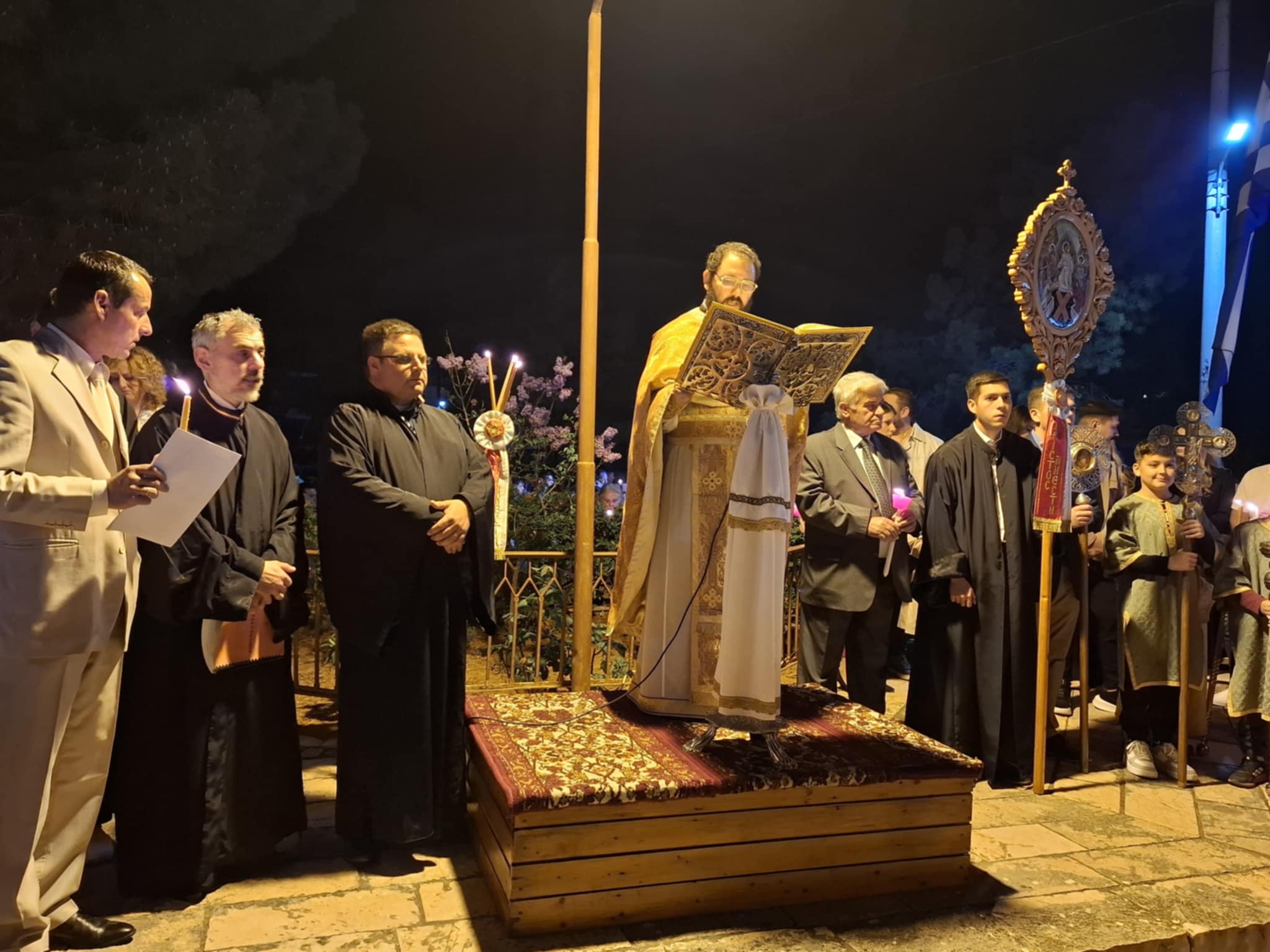 Η πανήγυρη της Αναστάσεως στην Ερέτρια - Ορθοδοξία News Agency