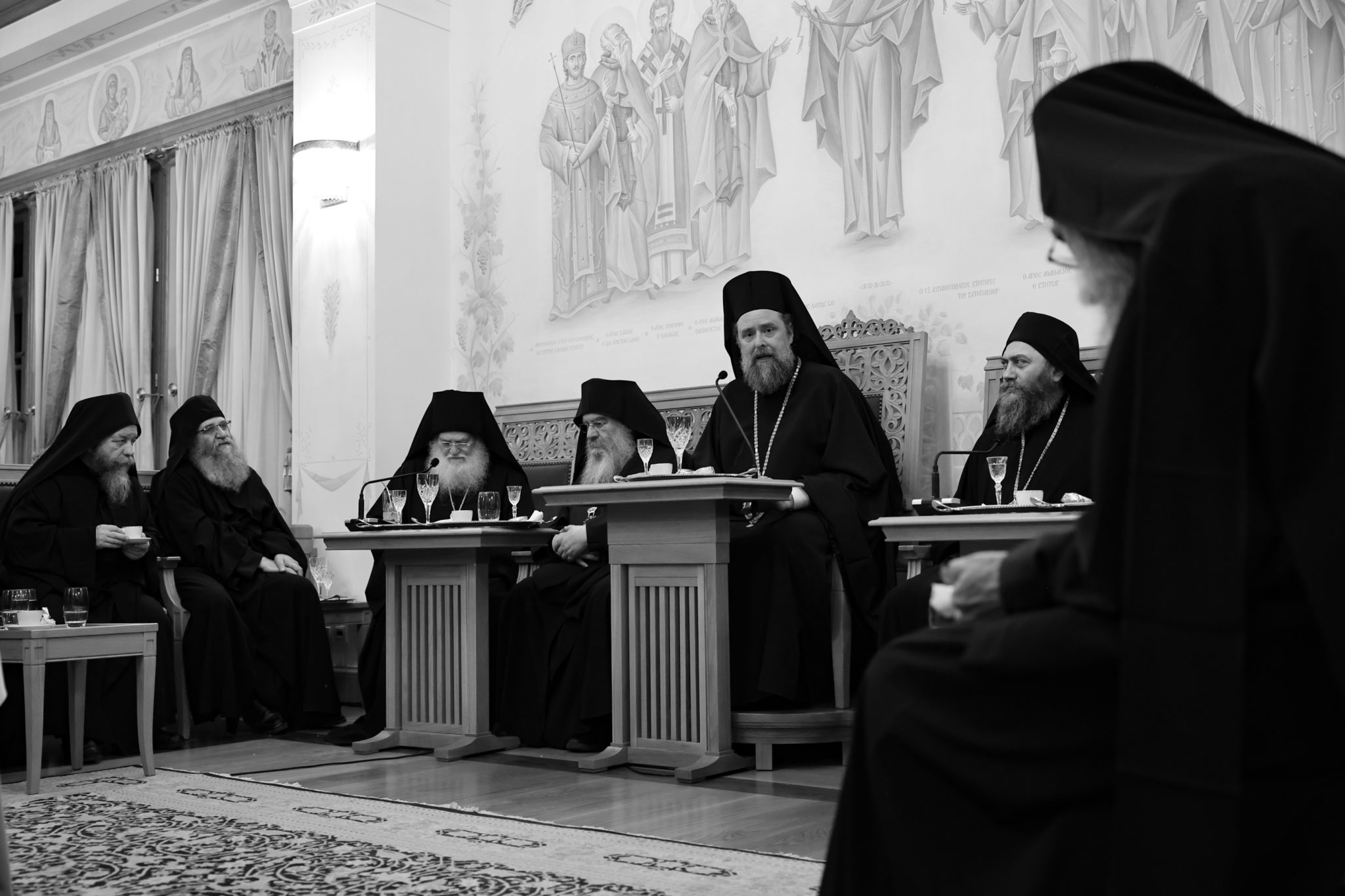 Ομιλίες στο Συνοδικό της Ι.Μ.Μ. Βατοπαιδίου κατά την πανήγυρη του ...