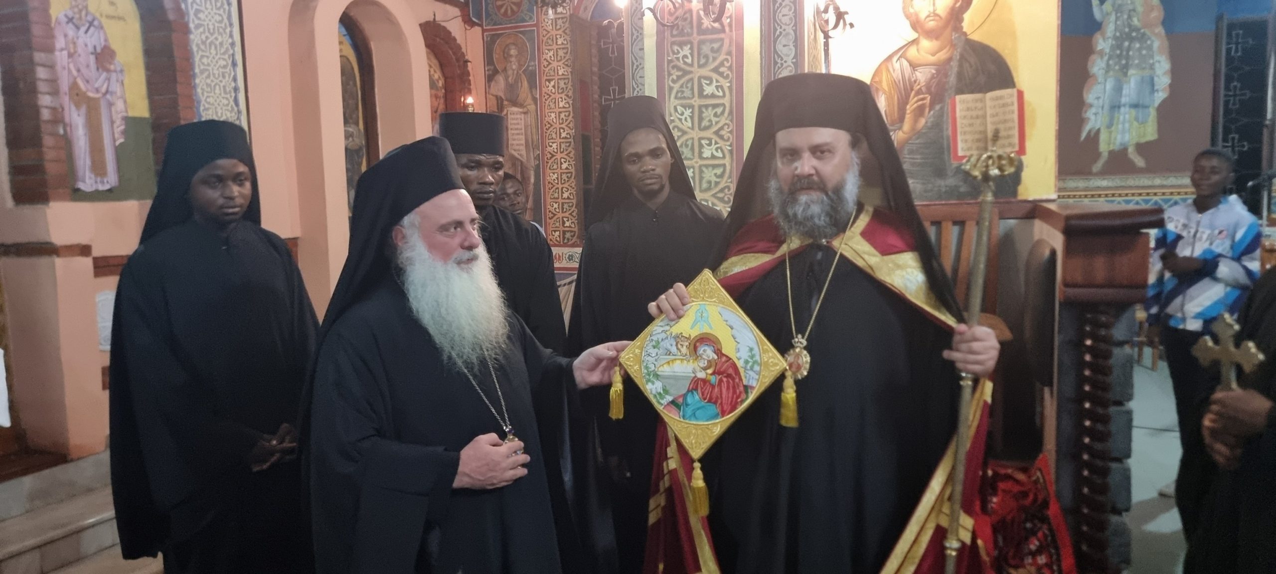 Υποδοχή Επισκόπου Μπούνιας Πολυκάρπου στην Ι.Μ. Οσίου Αθανασίου του ...