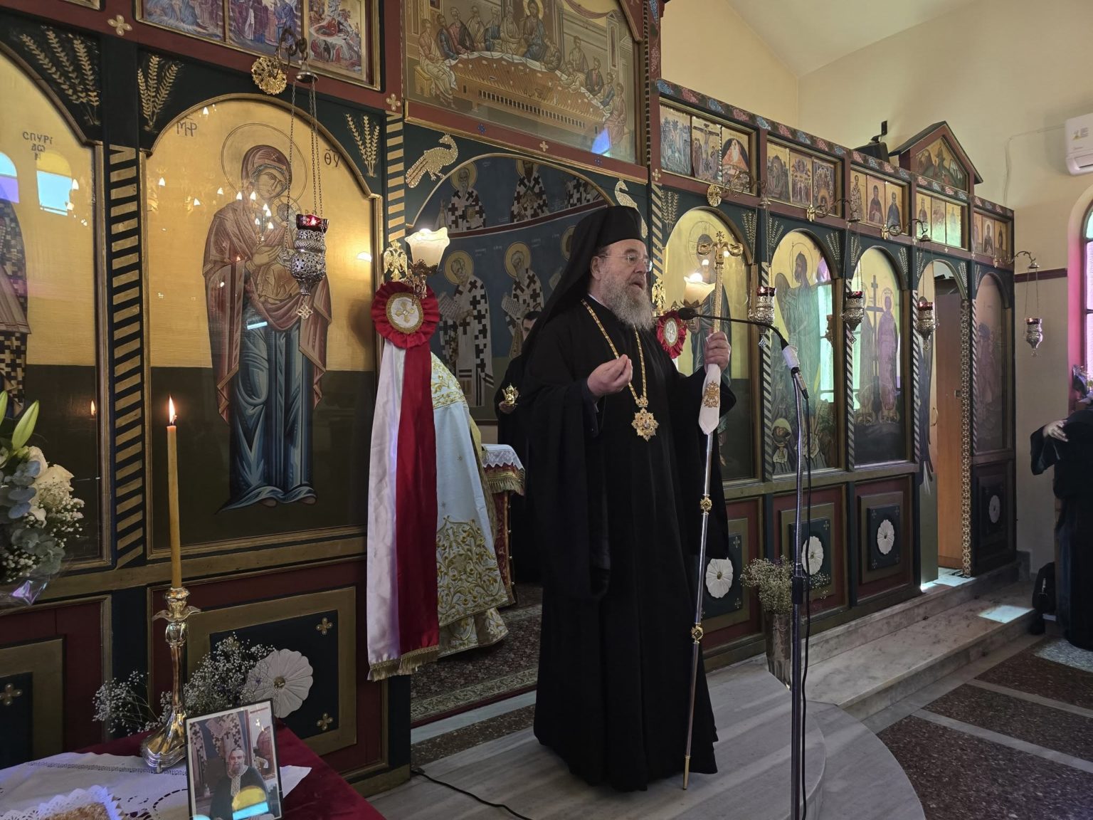 Το 40νθήμερο αρχιερατικό μνημόσυνο του αειμνήστου π. Νέστορος Γρίμπα ...
