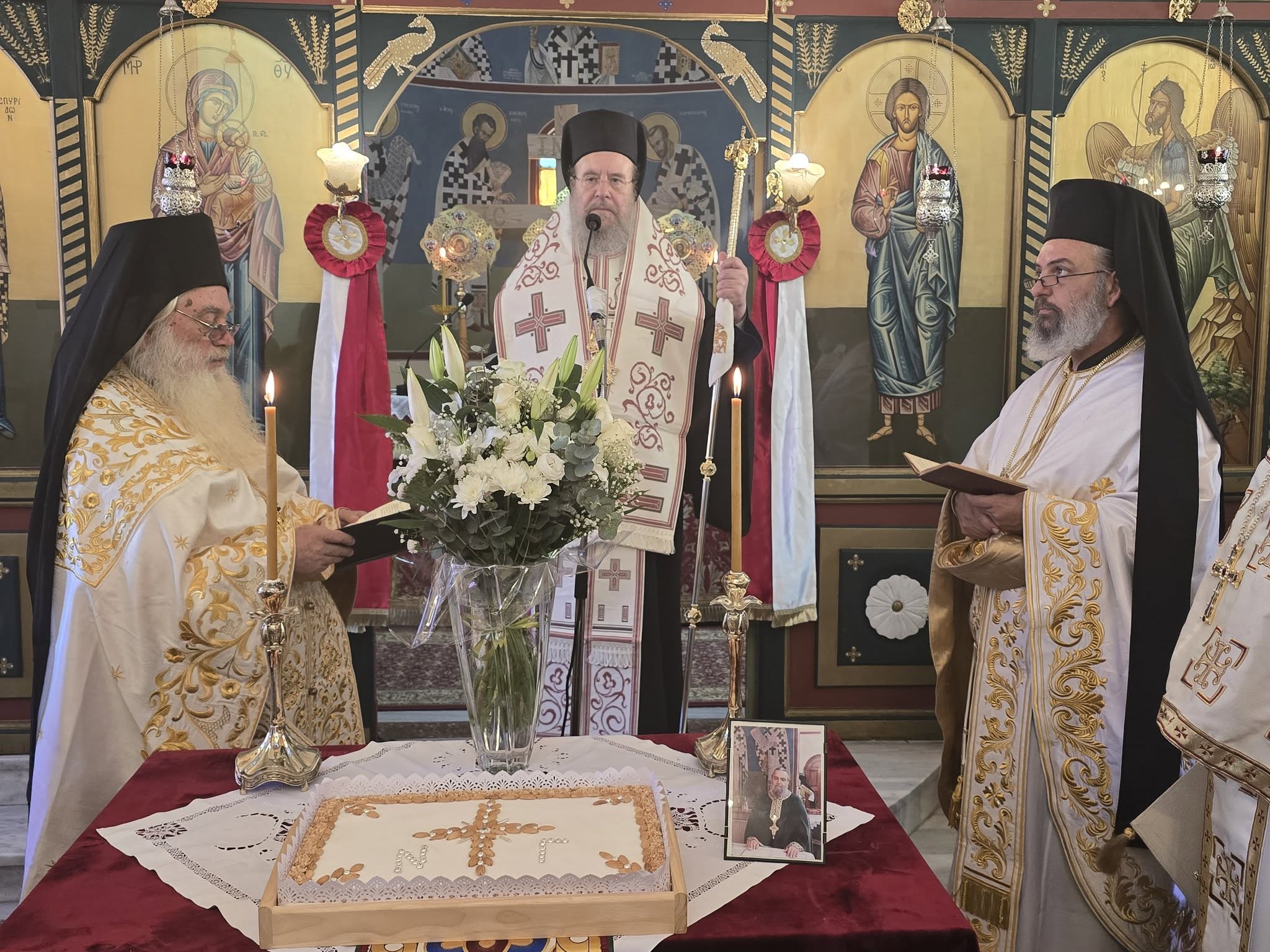 Το 40νθήμερο αρχιερατικό μνημόσυνο του αειμνήστου π. Νέστορος Γρίμπα ...