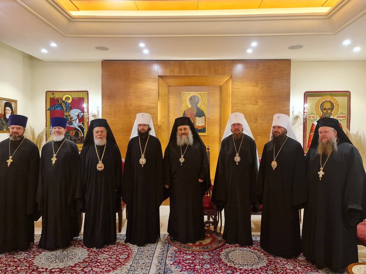 Συναντήσεις Μητροπολίτη Βολοκολάμσκ με Μητροπολίτες του Πατριαρχείου ...