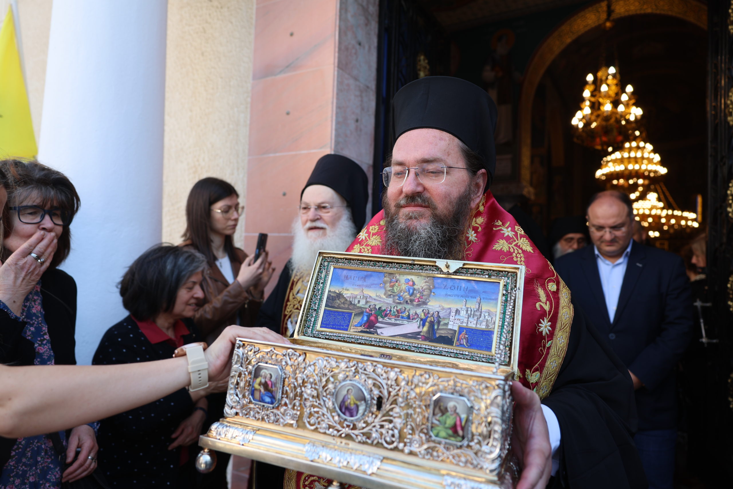 Η αναχώρηση της Αγίας Ζώνης από το Κιλκίς (ΦΩΤΟ & ΒΙΝΤΕΟ) - Ορθοδοξία ...