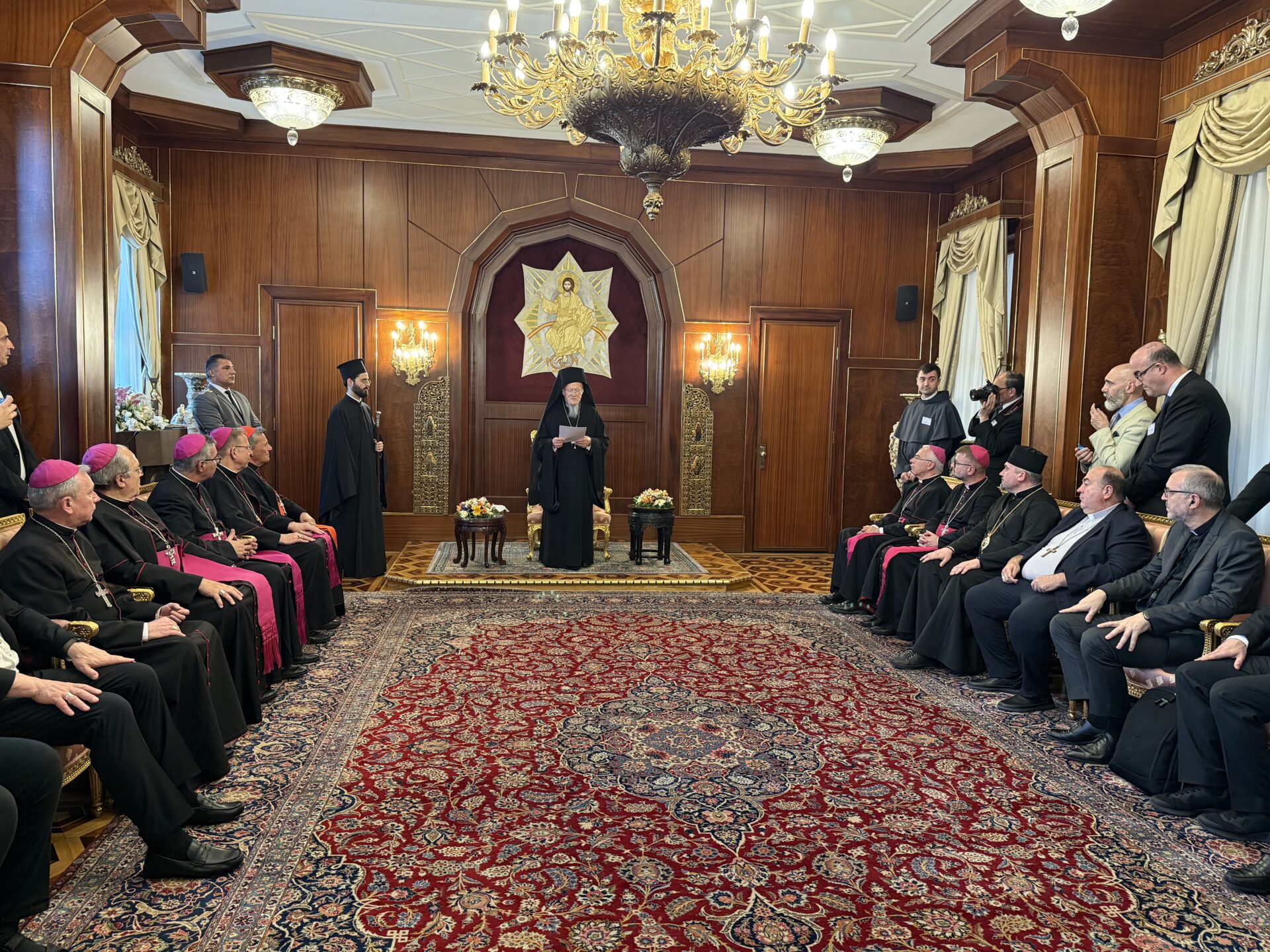 Ecumenical Patriarch receives delegation of Secretaries from Roman ...