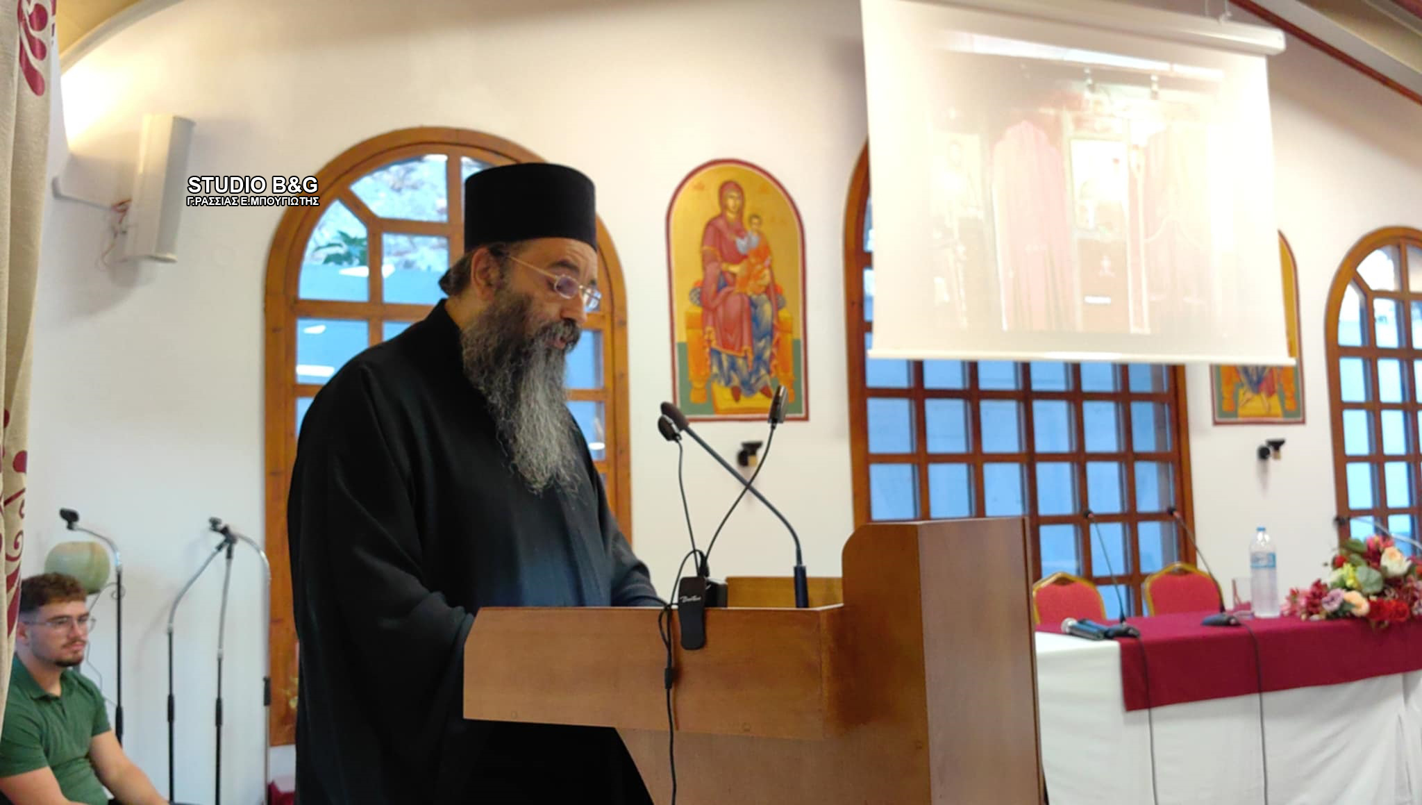 Ομιλία για τον Άγιο Παΐσιο τον Αγιορείτη στην Ευαγγελίστρια Ναυπλίου ...