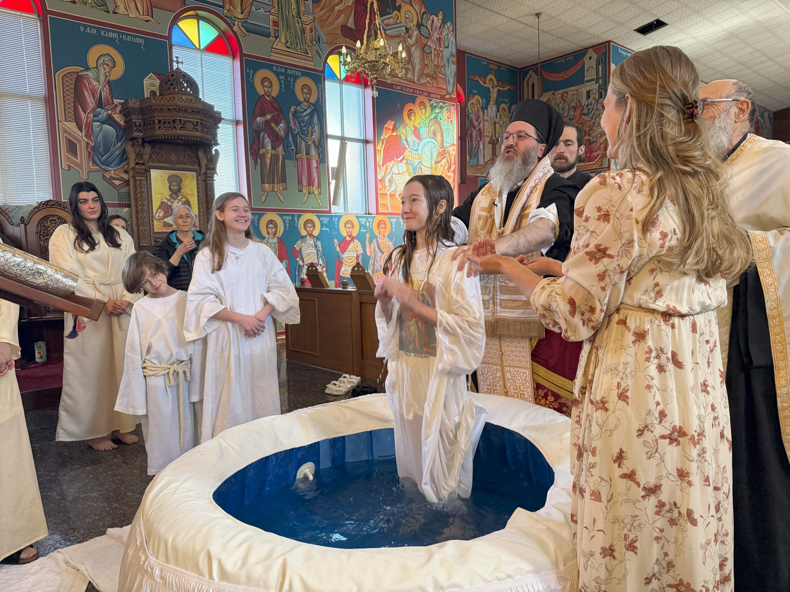 Eight New Members Baptised into the Greek Orthodox Church in Perth ...