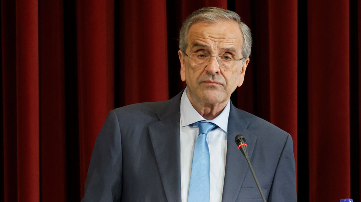 Με τον Αρχιεπίσκοπο Σινά Δαμιανό συναντήθηκε ο Αντώνης Σαμαράς ...
