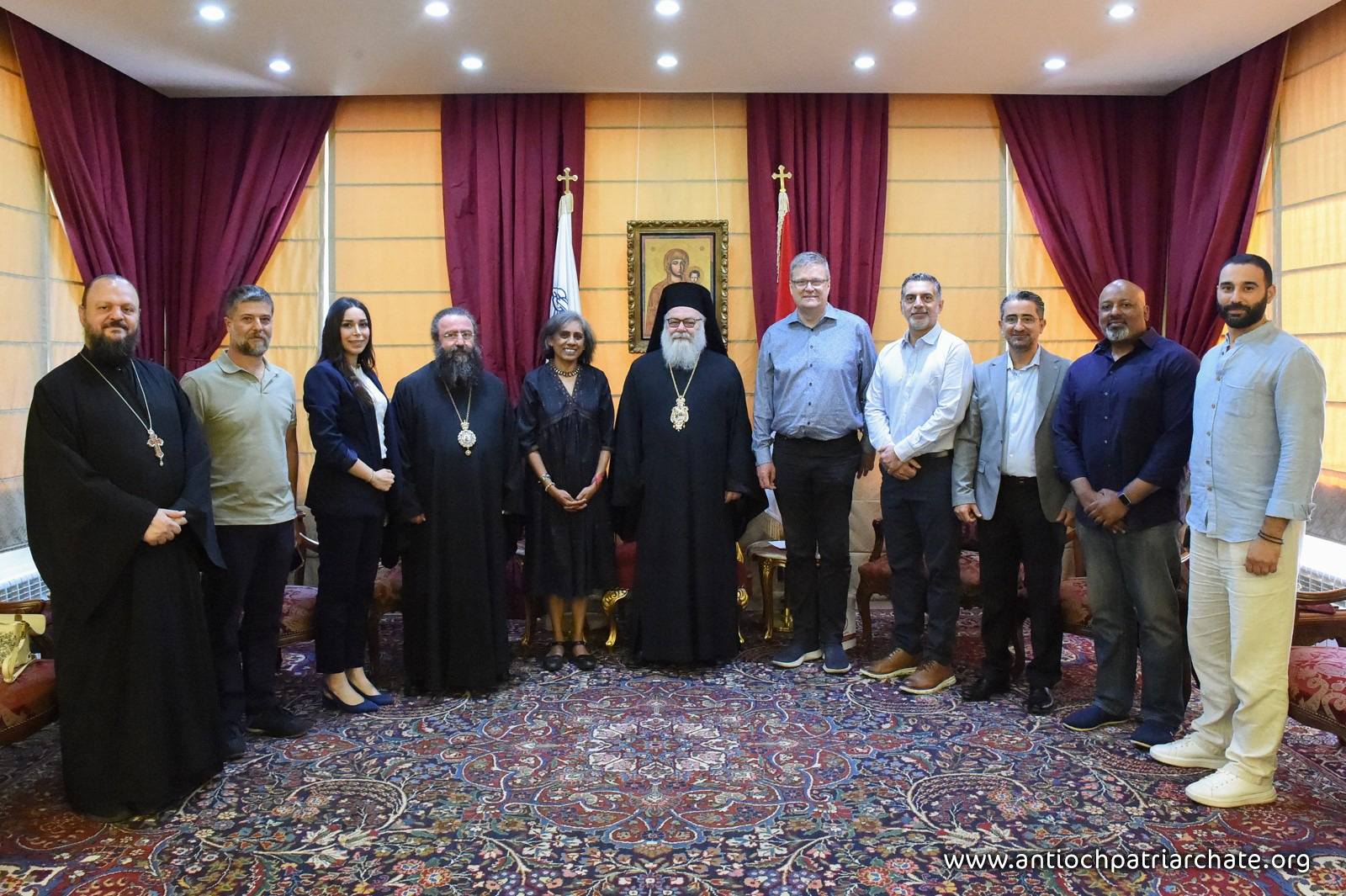 Tearfund Delegation Visits Patriarch John X to Express Solidarity and ...