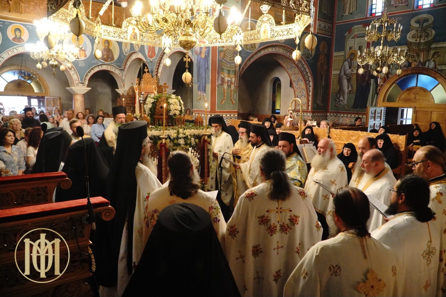 Ο Θεσσαλονίκης Φιλόθεος στην Ιερά Μονή Κοιμήσεως της Θεοτόκου ...