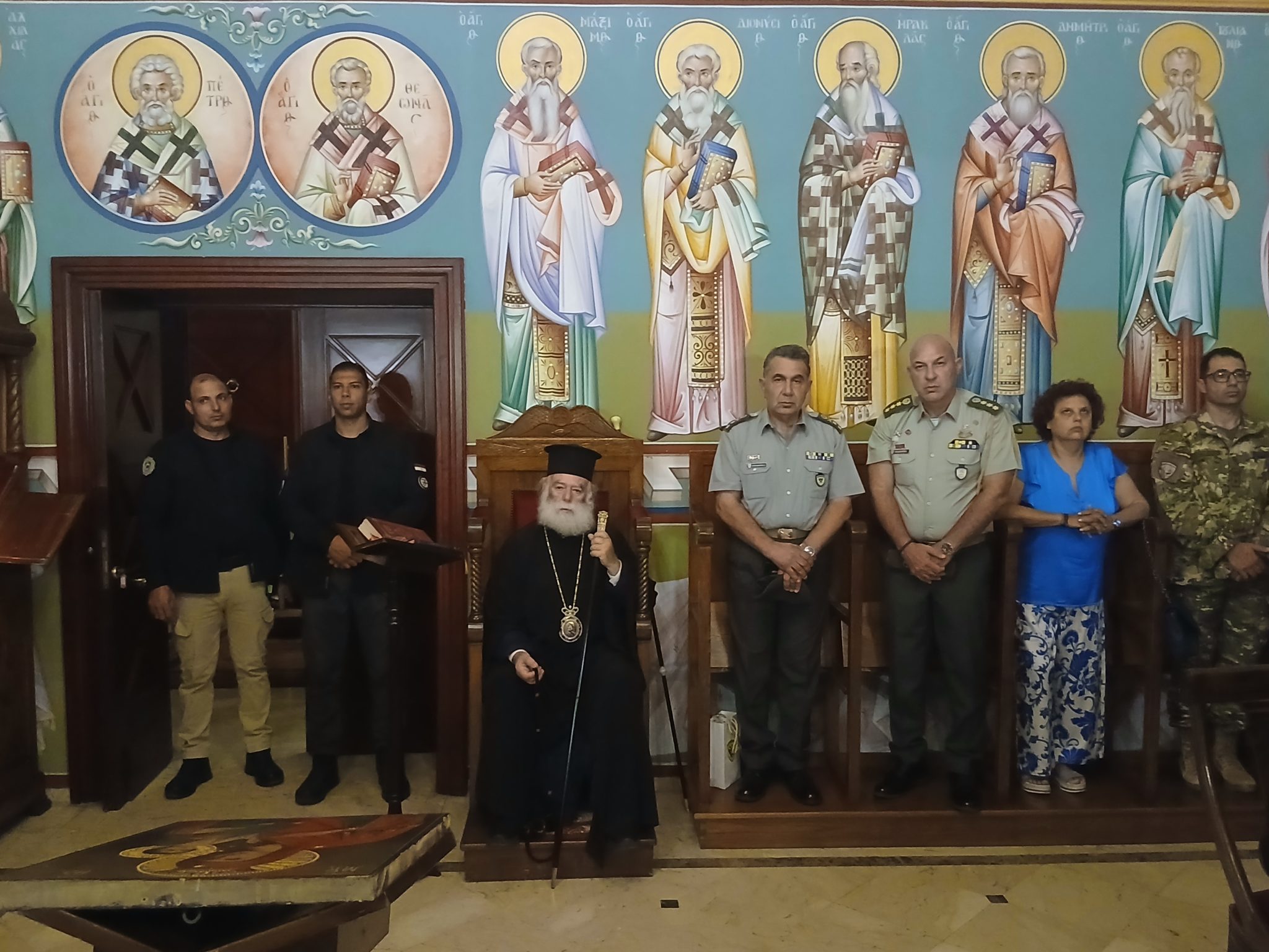 Κυριακή πρo της Υψώσεως στην Αλεξάνδρεια - Επισκέψεις στον Πατριάρχη ...