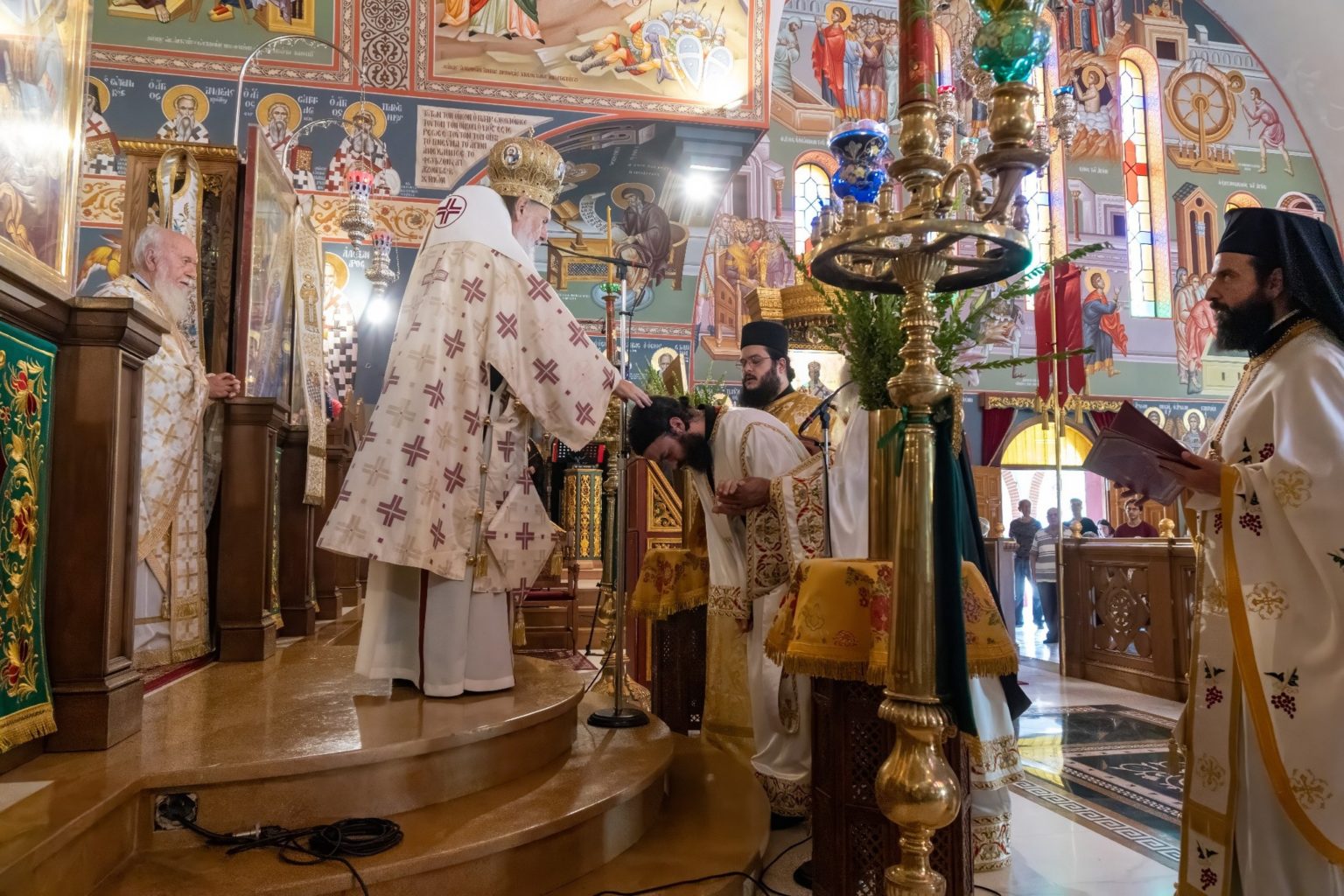 Η εις Διάκονον χειροτονία του μοναχού Εφραίμ στον Ιερό Ναό Αγίου ...