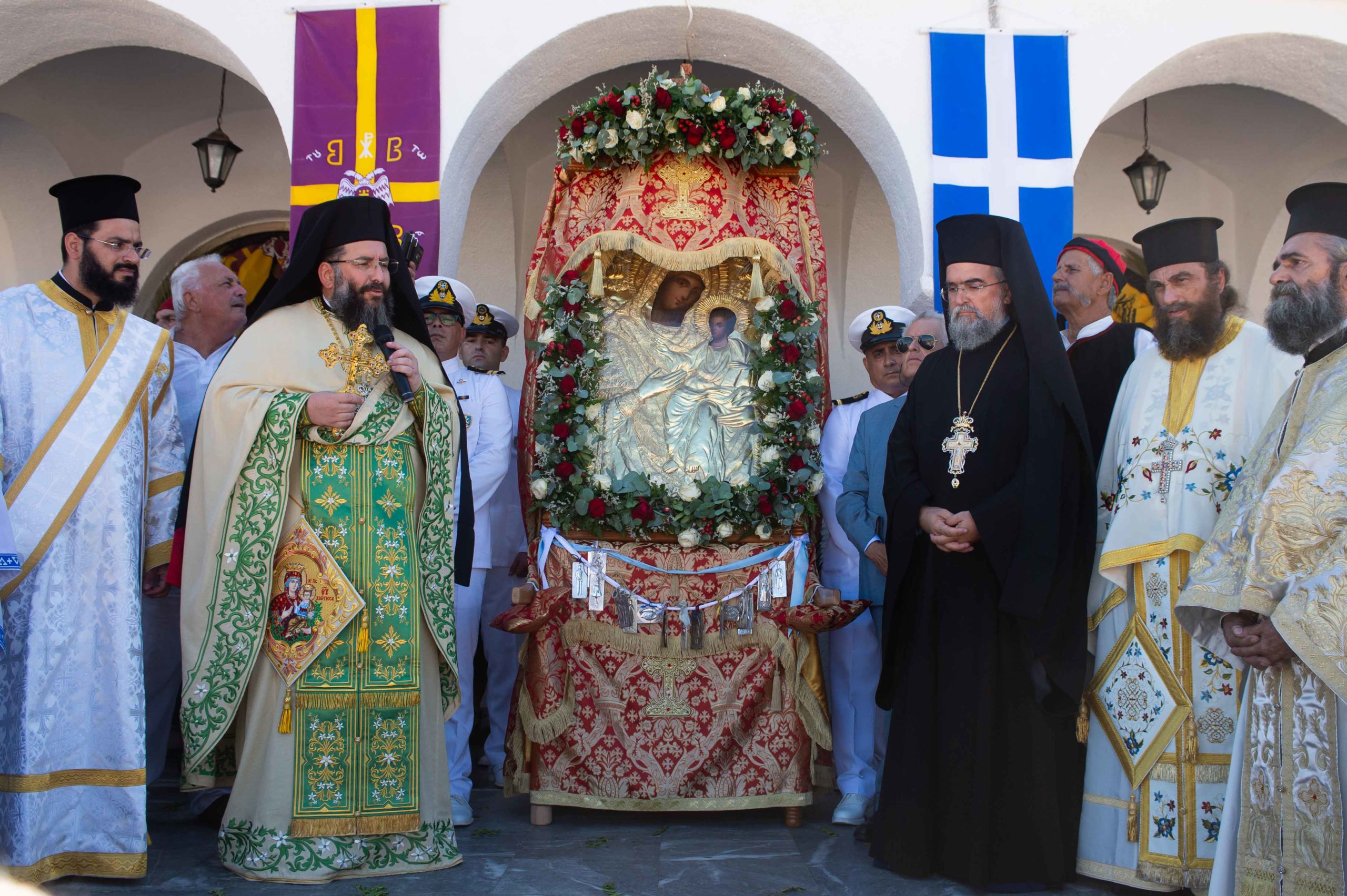 Η Πύλος τίμησε την Πολιούχο της Παναγία Μυρτιδιώτισσα - Ορθοδοξία News ...