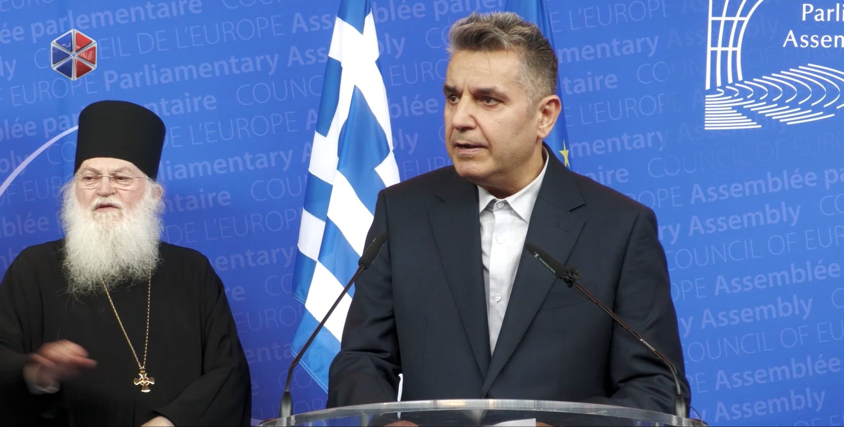 Ο Γιάννης Γιαννάτος στο Συμβούλιο της Ευρώπης για την έκθεση «Άγιον ...