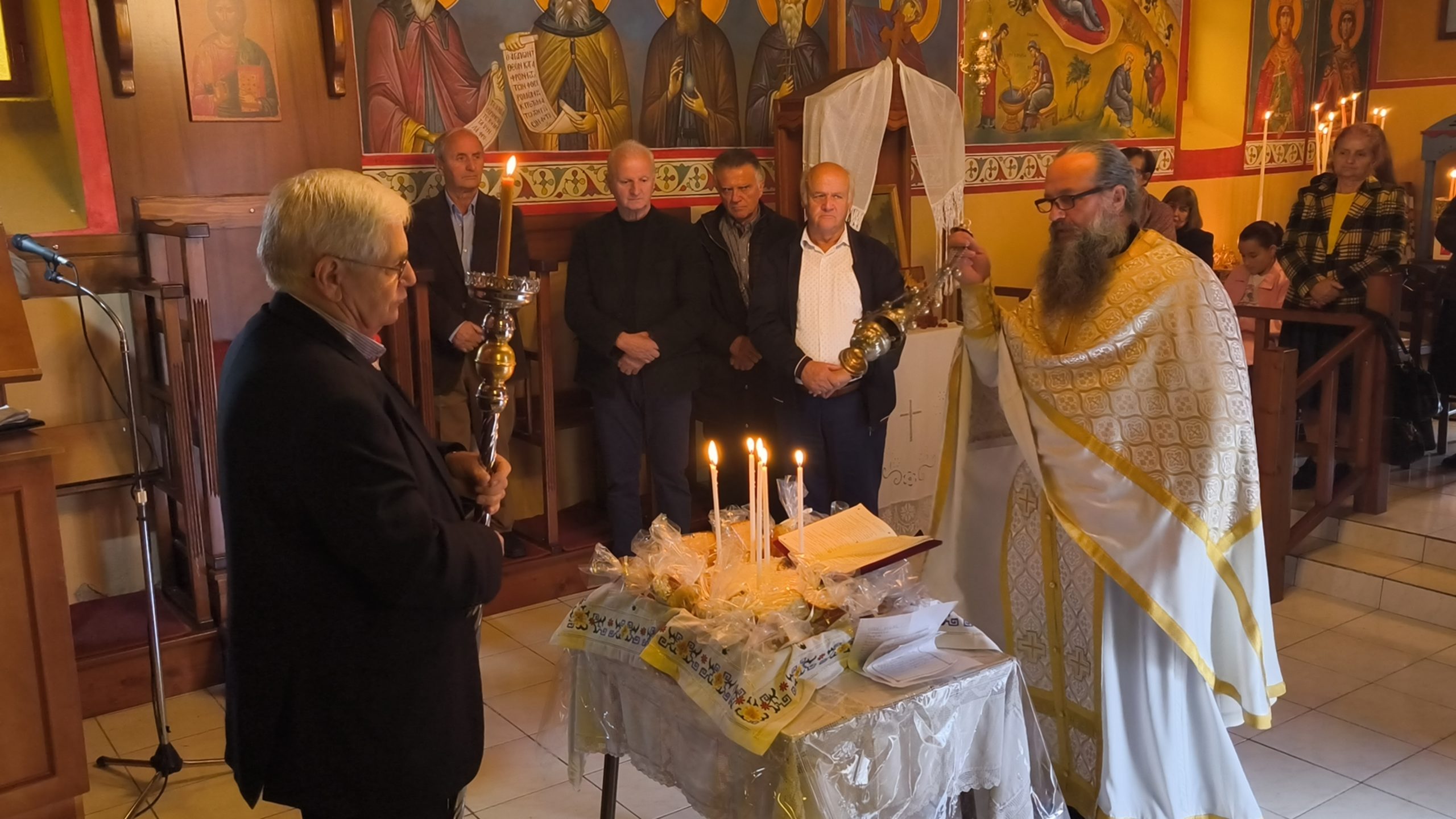 Πανηγυρική Θεία Λειτουργία στον Ι. Ν. Αγίου Δημητρίου Βαλμάδας Βάλτου ...