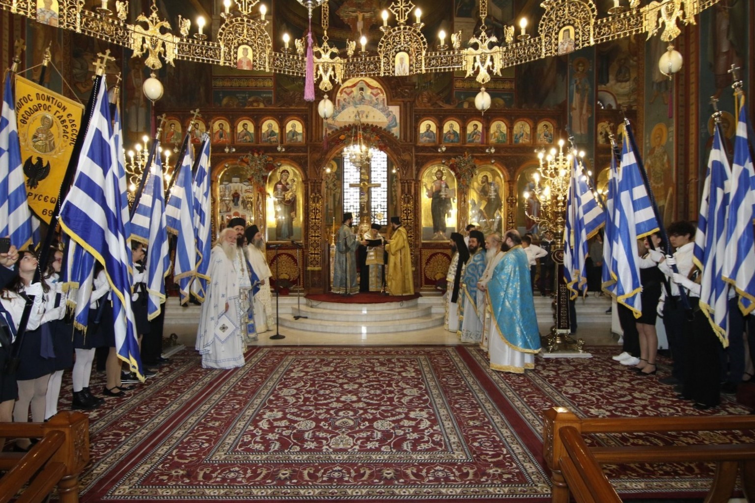 Δοξολογία για την επέτειο του ιστορικού «ΟΧΙ» στον εορτάζοντα Ι ...