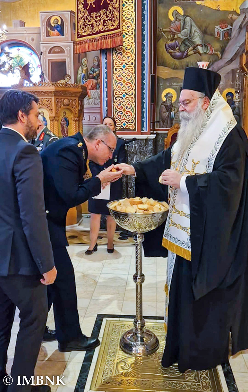 Δοξολογία για τον προστάτη της Ελληνικής Αστυνομίας Άγιο Αρτέμιο στη ...